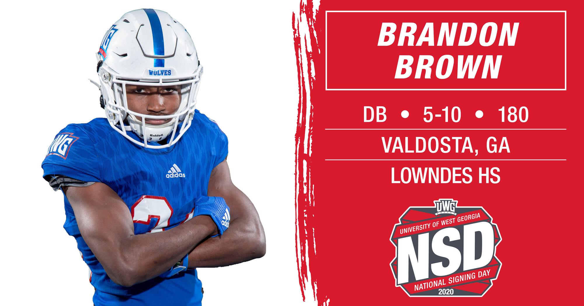 Brandon Brown - 2022 - Football - UWG Wolves | Athletic Programs ...