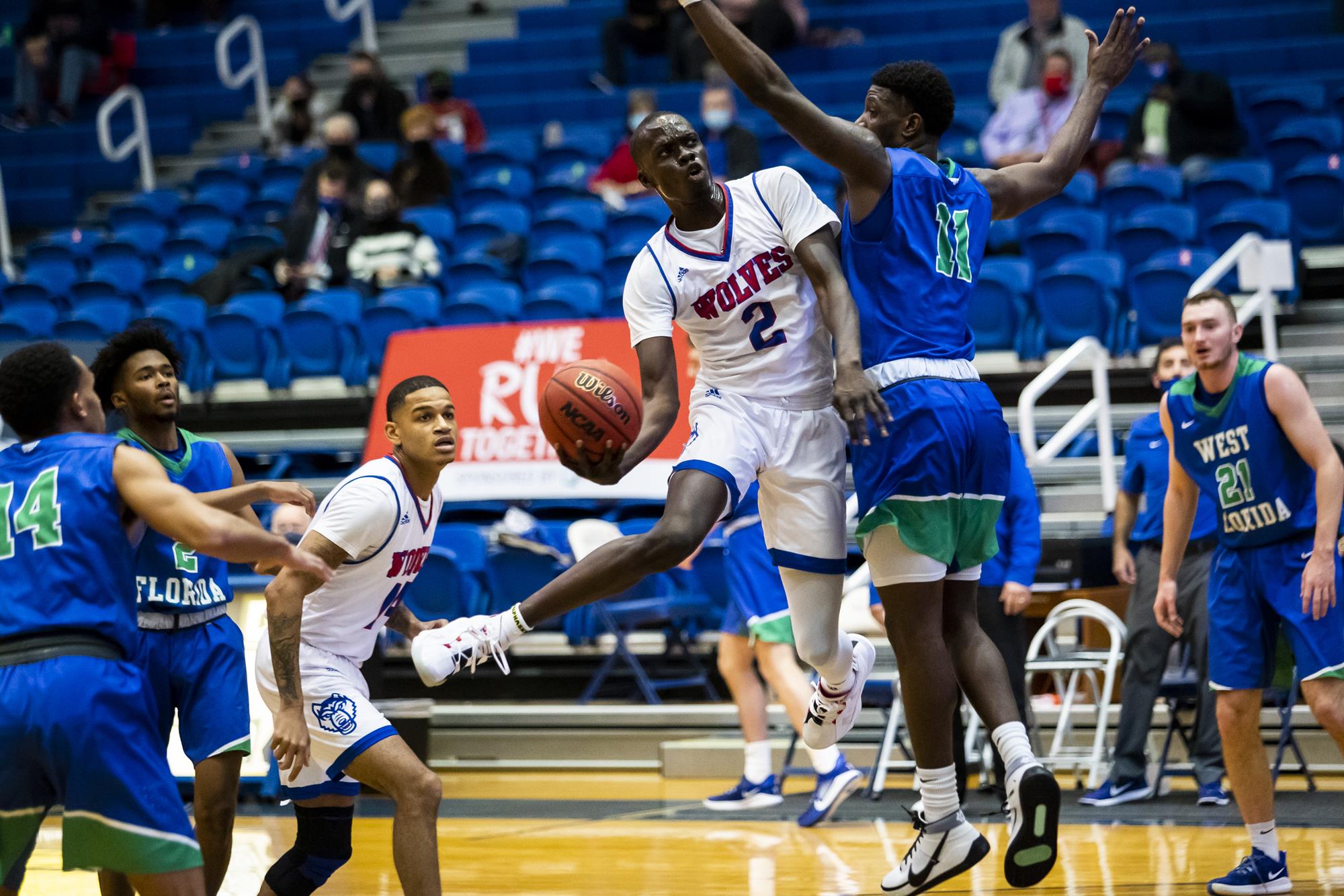 Deng Nhial - 2021-22 - Men's Basketball - UWG Wolves | Athletic ...