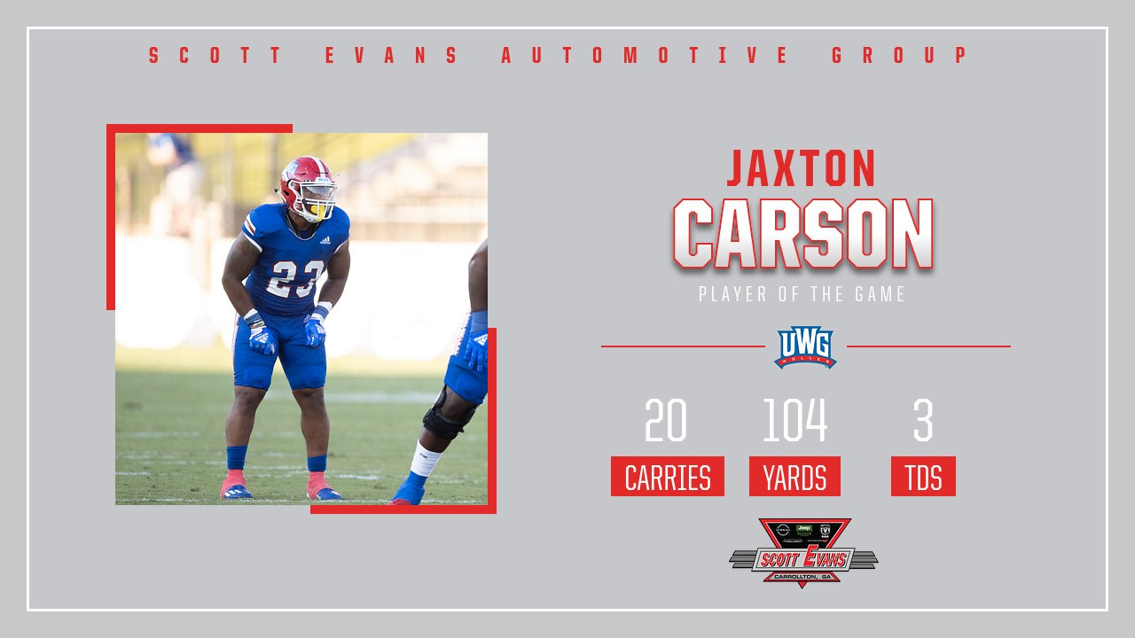 Jaxton Carson Named Scott Evans Automotive Group Player of the Game ...