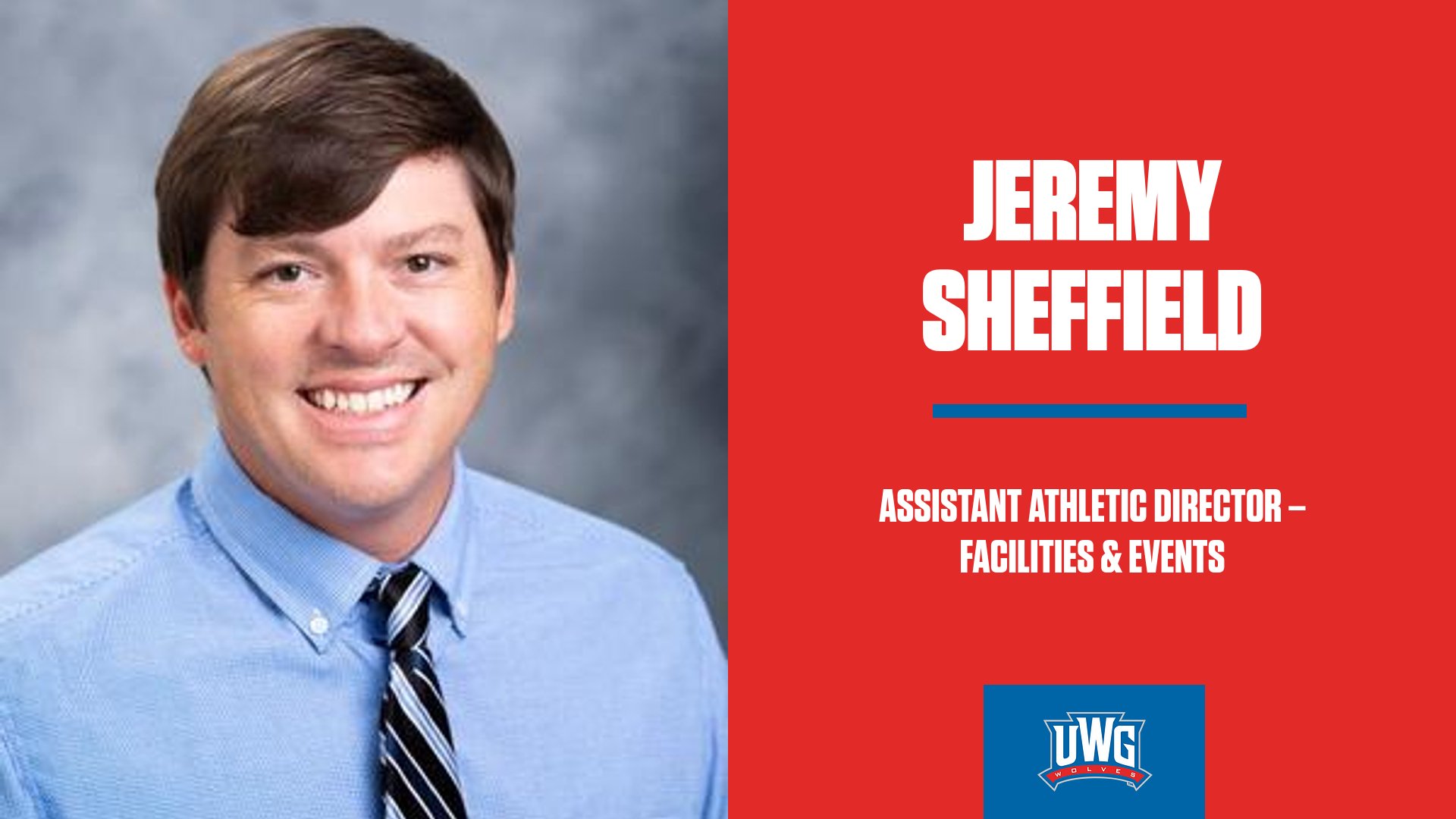 Jeremy Sheffield Promoted to Assistant Athletic Director - UWG Wolves ...