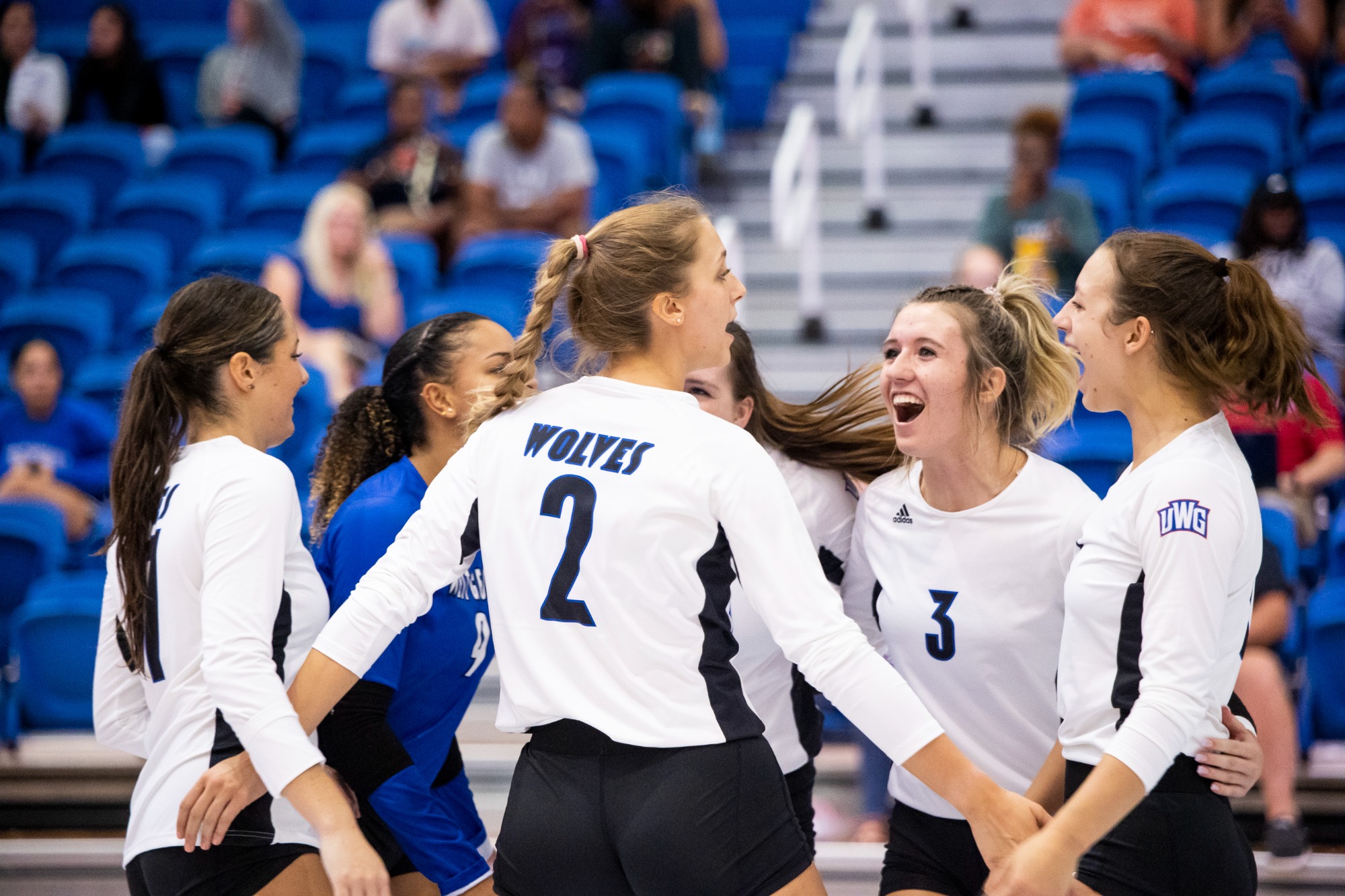Volleyball Opens Crossover with Win Over GCSU - UWG Wolves | Athletic ...