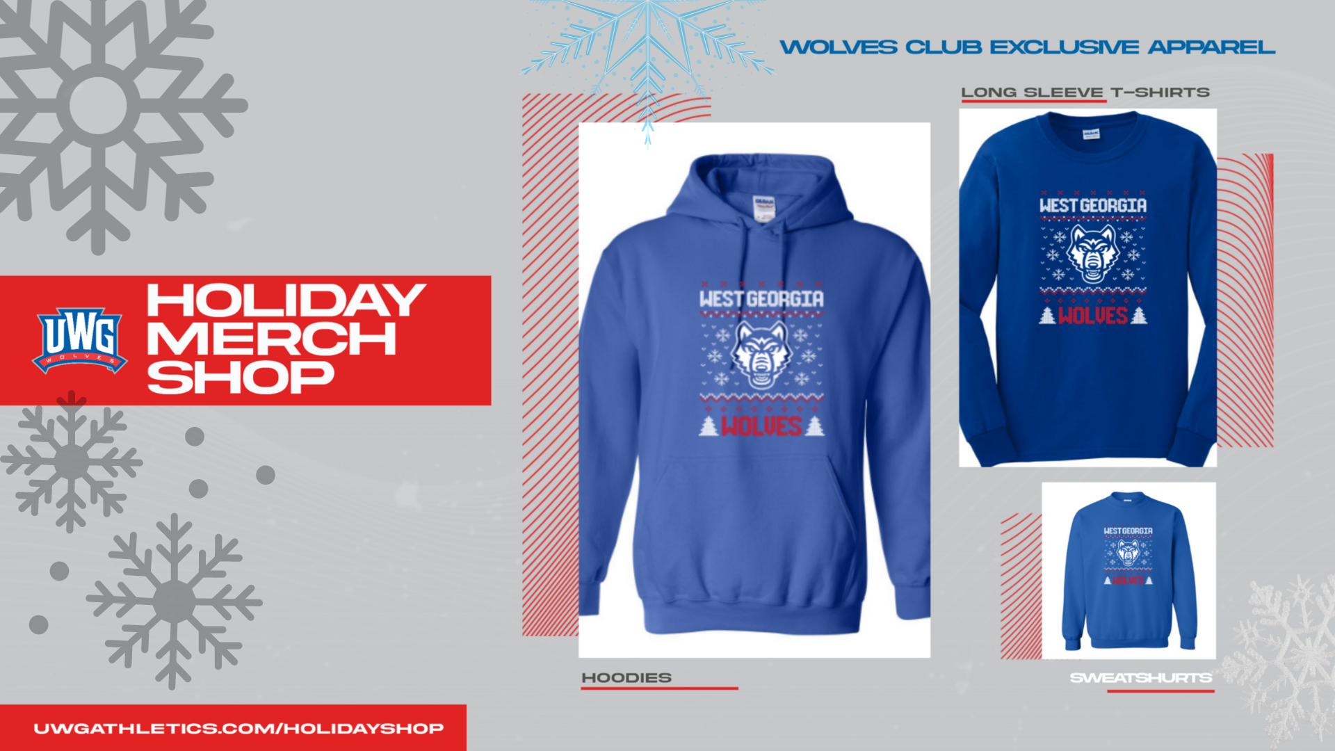 Wolves Club Exclusive Holiday Shop Available Now - UWG Wolves ...