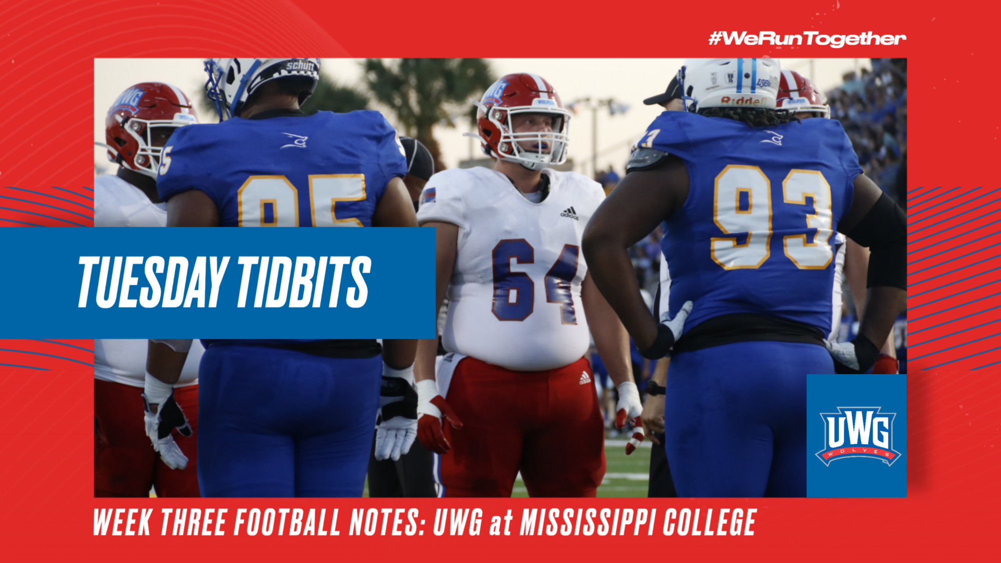 Tuesday Tidbits: Week Three Football Notes - UWG Wolves | Athletic ...