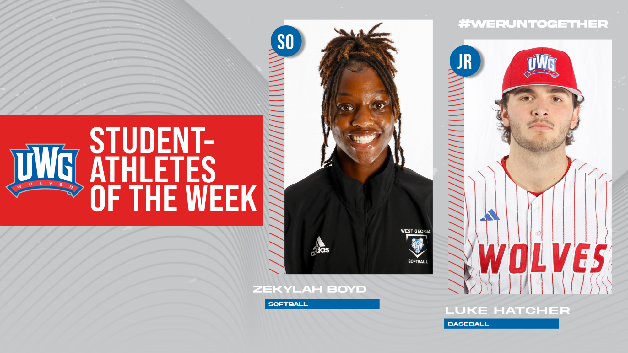 Boyd and Hatcher Named UWG Student-Athletes of the Week - UWG Wolves ...