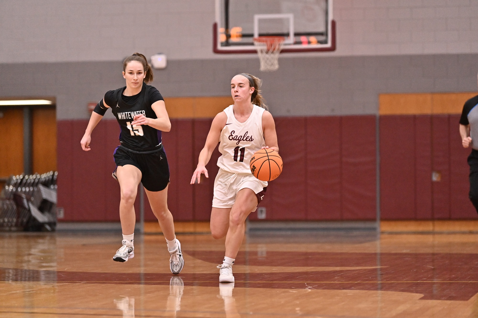 Meeker, Milne, Schumann Record Double-Doubles; Eagles Defeat Pioneers ...