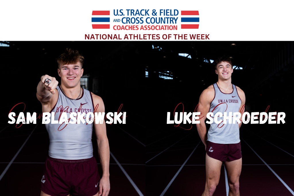 Blaskowski and Schroeder Named USTFCCCA Co-National Athlete of the Week ...