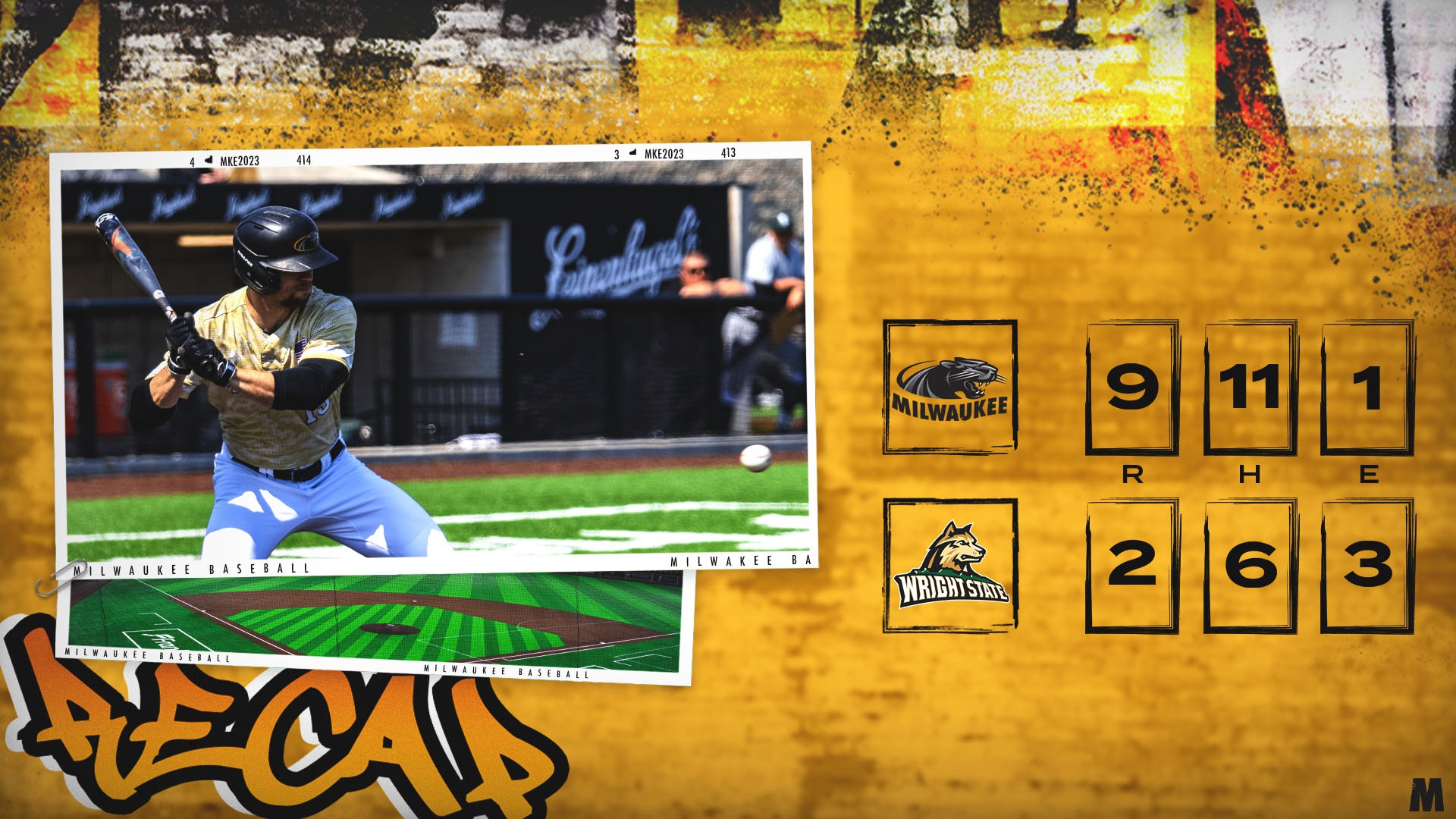 Panthers Complete Sweep of Wright State with 9-2 Victory - Milwaukee ...