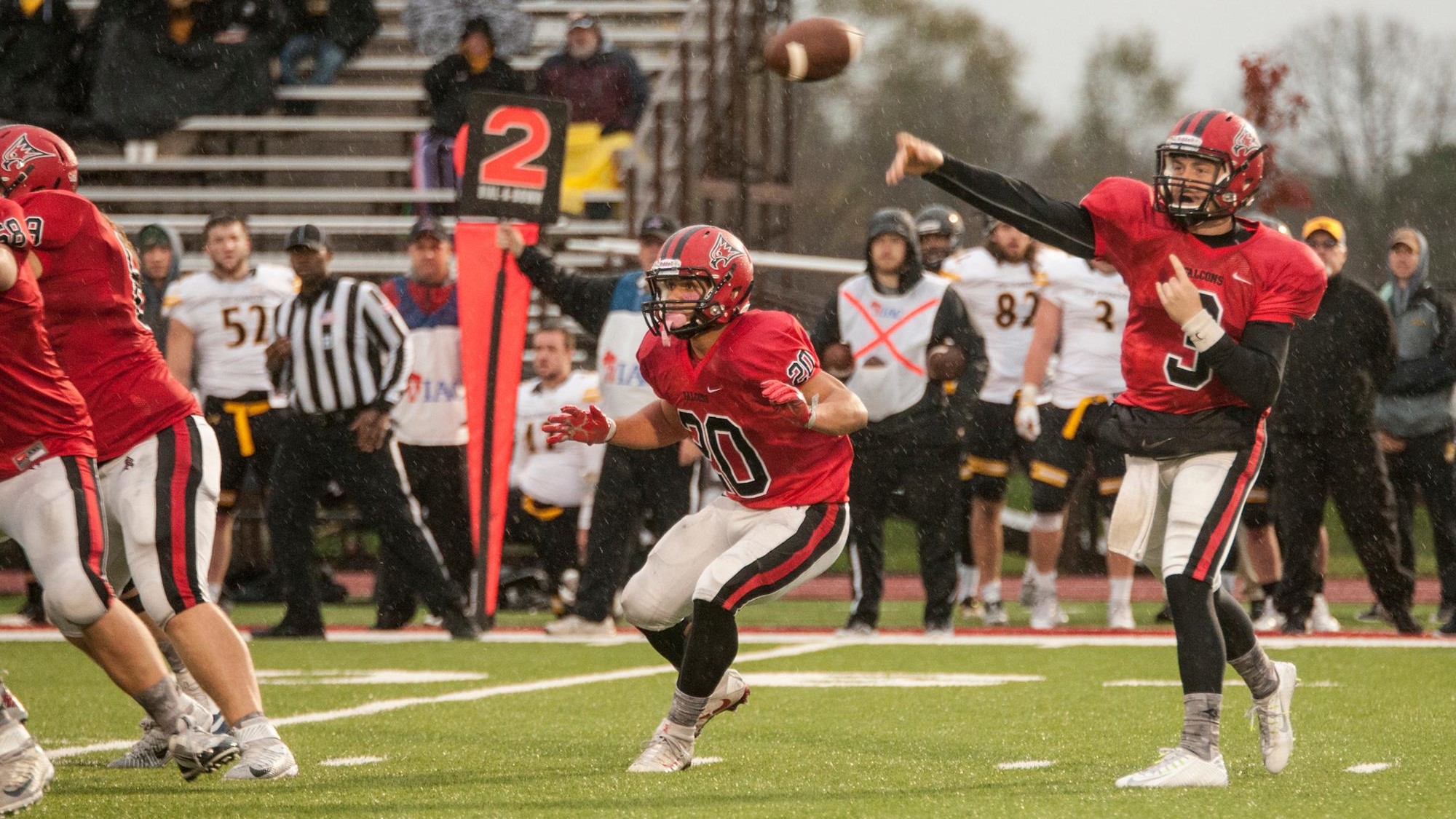 Falcons Push #2 Warhawks to the Brink - University of Wisconsin River ...