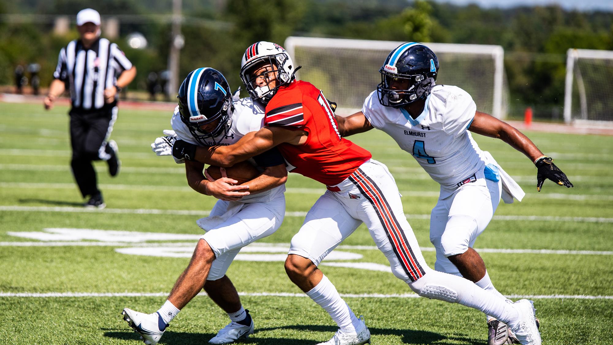 No. 18 Falcons shutout Elmhurst 63-0 - University of Wisconsin River ...
