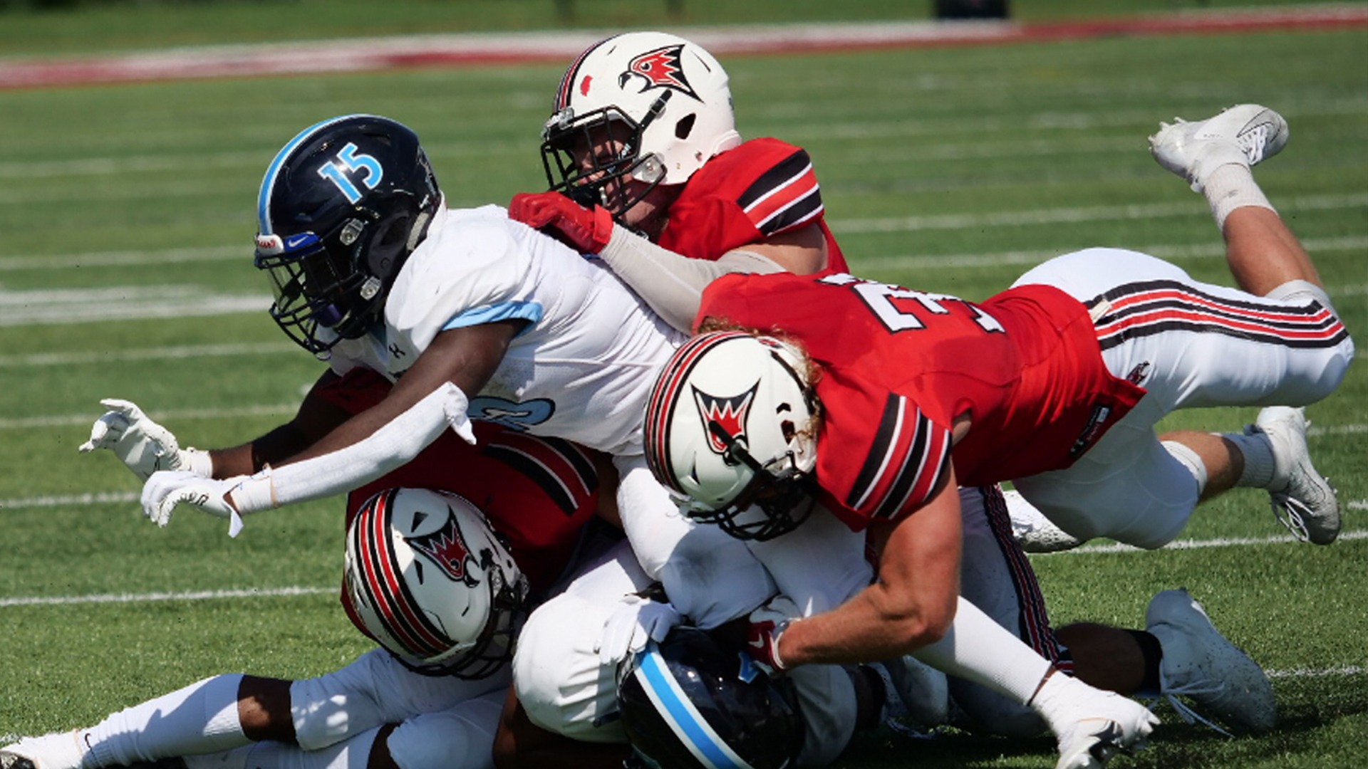No. 18 Falcons Shut Out Elmhurst 63-0 - University of Wisconsin River ...