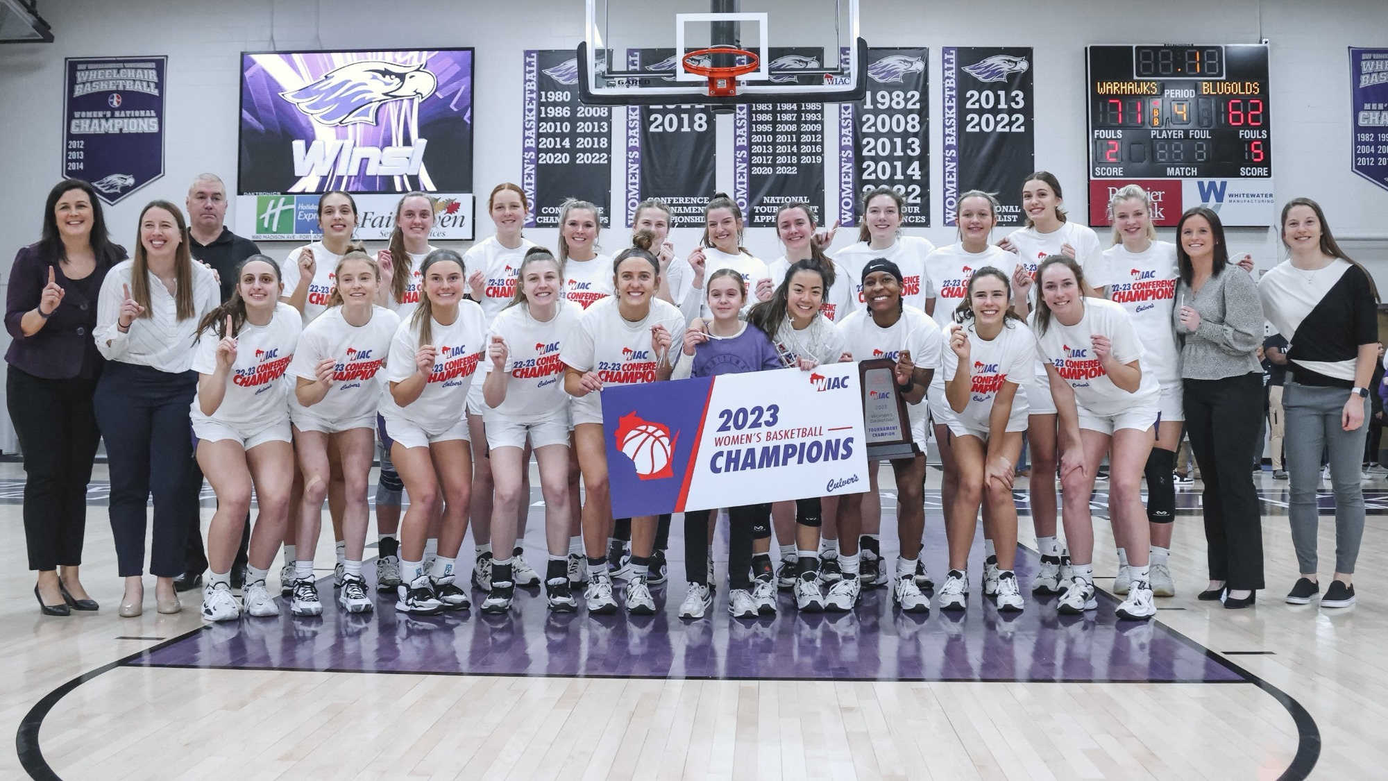 Warhawk Women Punch Ticket to Seventh Consecutive National Tournament with WIAC Tournament Title ...
