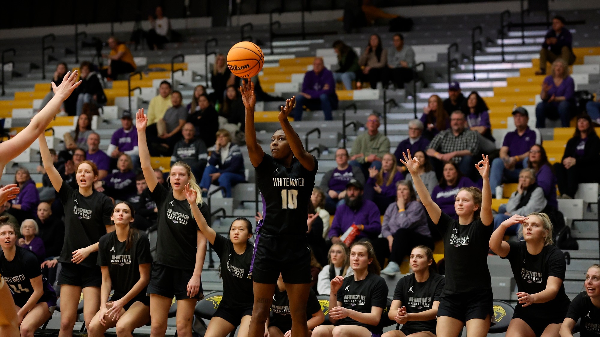 Big First Quarter Leads Warhawk Women to Win - University of Wisconsin ...