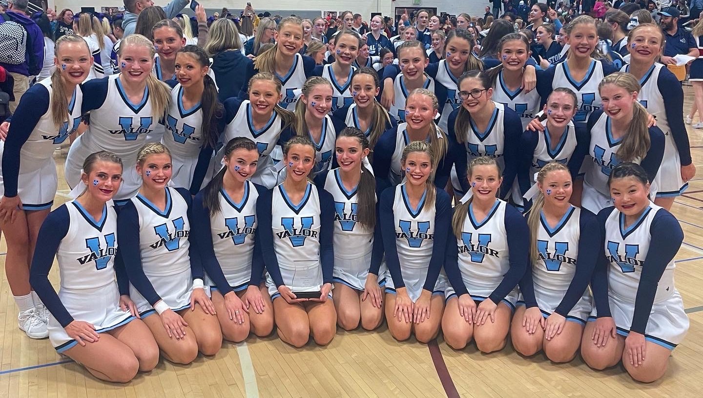 Valor Cheer: 4A/5A Jeffco League Game Day Champs! - Valor Christian ...