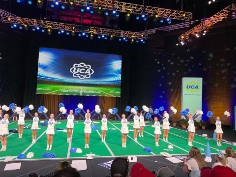 Valor Cheer Places Among Top 10 at Nationals - Valor Christian High School