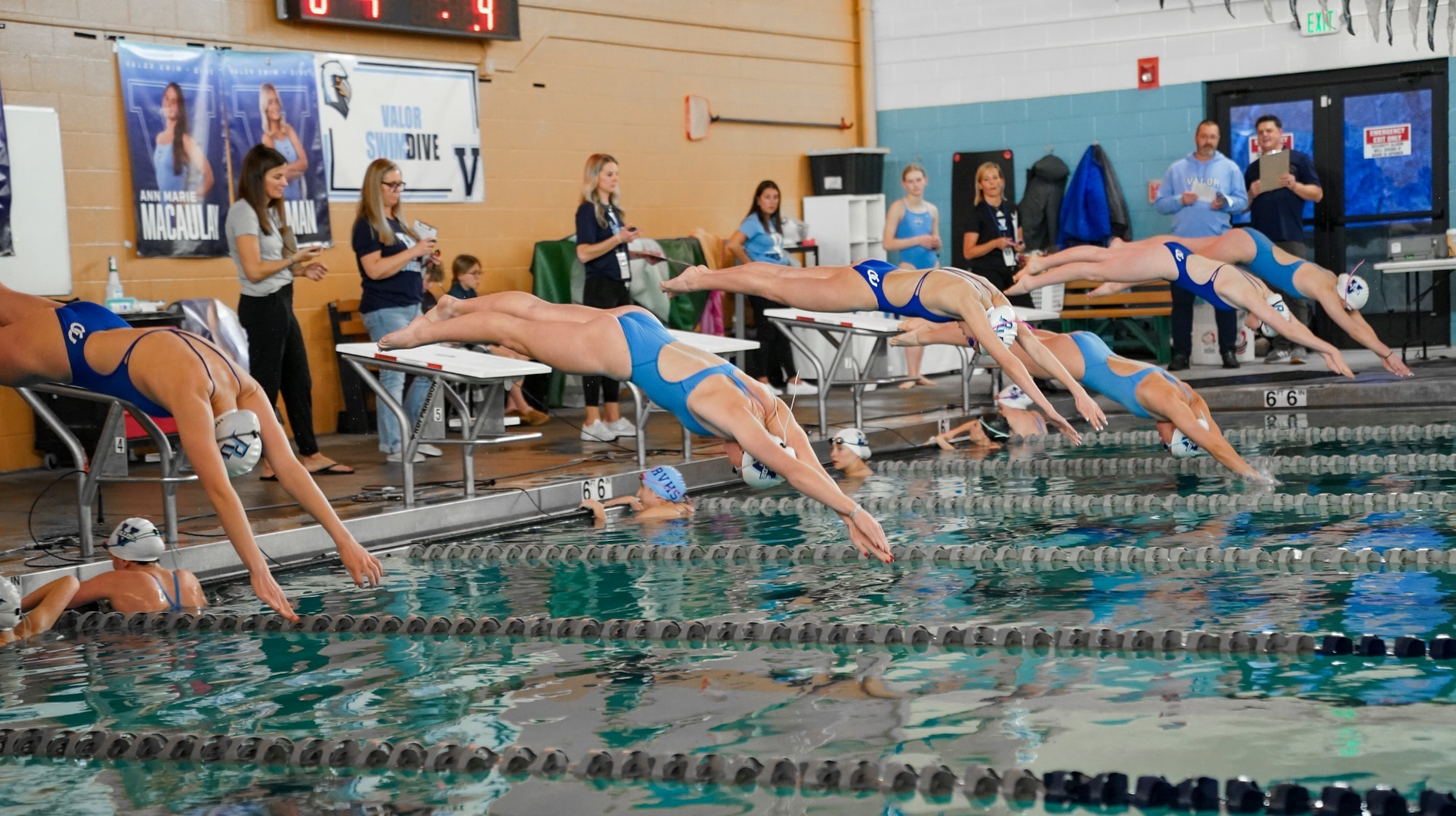 Girls Swim and Dive Places 4th in the 2025 REX Coaches Invite - Valor ...