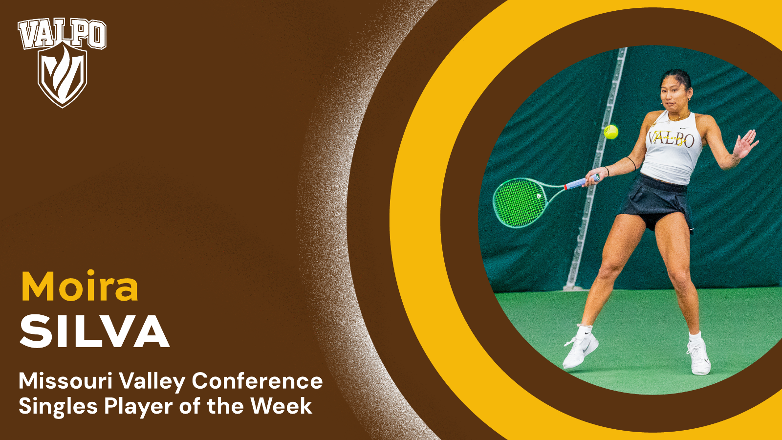 Silva Set for Key No. 1 Singles Battle in Tennis Season Finale on Friday - Valparaiso University