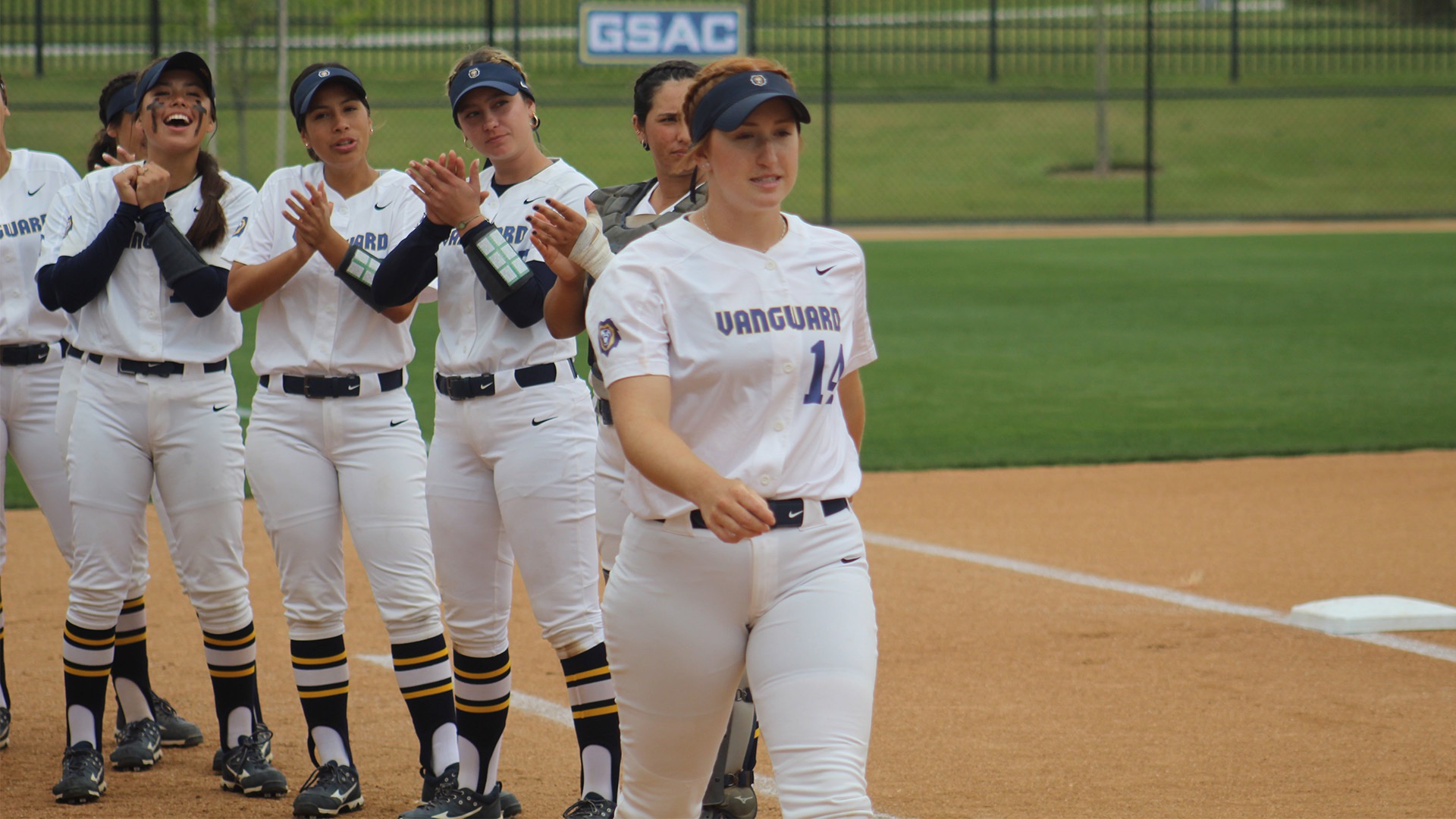Pitching Dominance Fuels Softball Sweep of Corban - Vanguard University