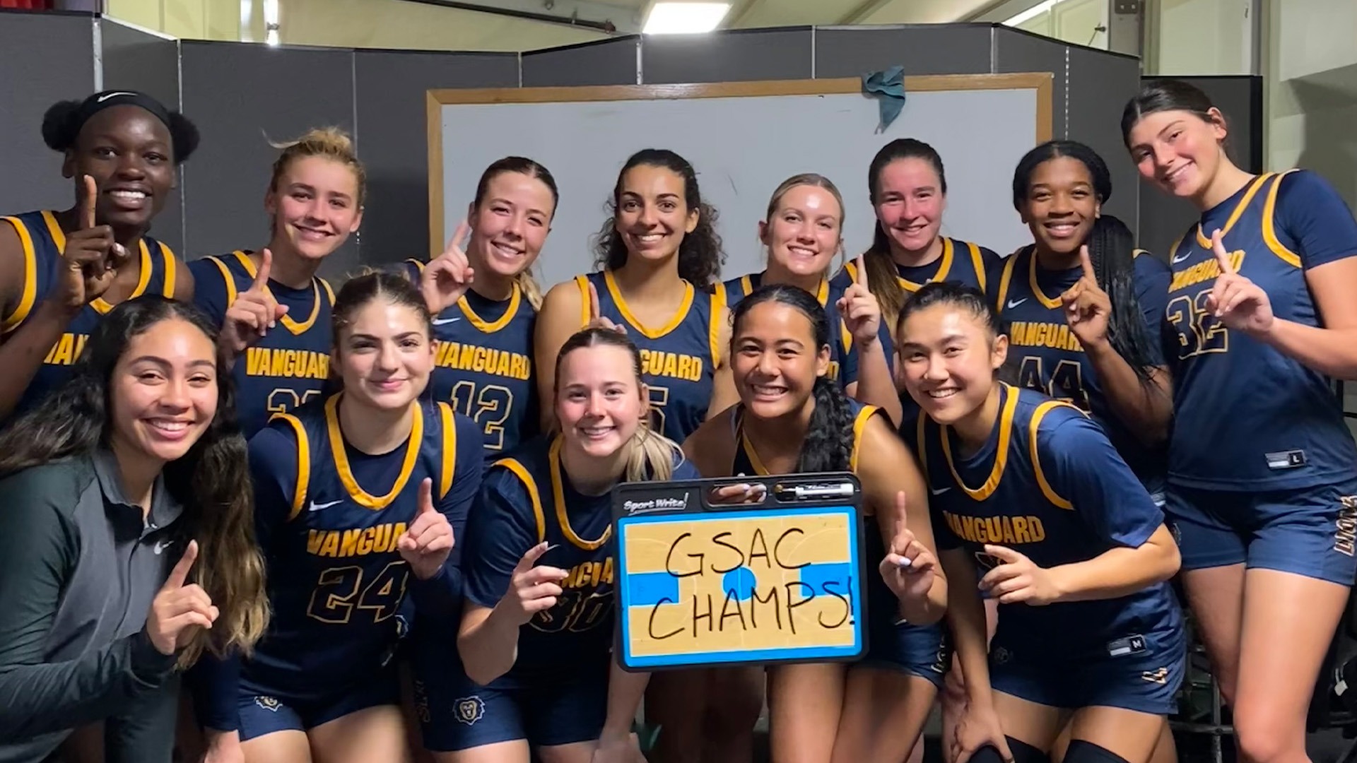 Women's Basketball Crowned GSAC Champs - Vanguard University