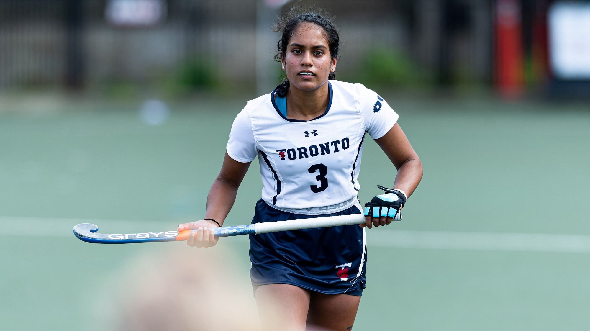 NO. 1 BLUES BLANK NO. 3 GRYPHONS, MOVE INTO FIRST PLACE - University of ...