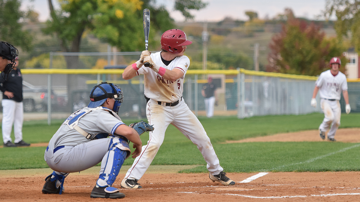 Viking Baseball drops fall finale to Mayville - Valley City State ...