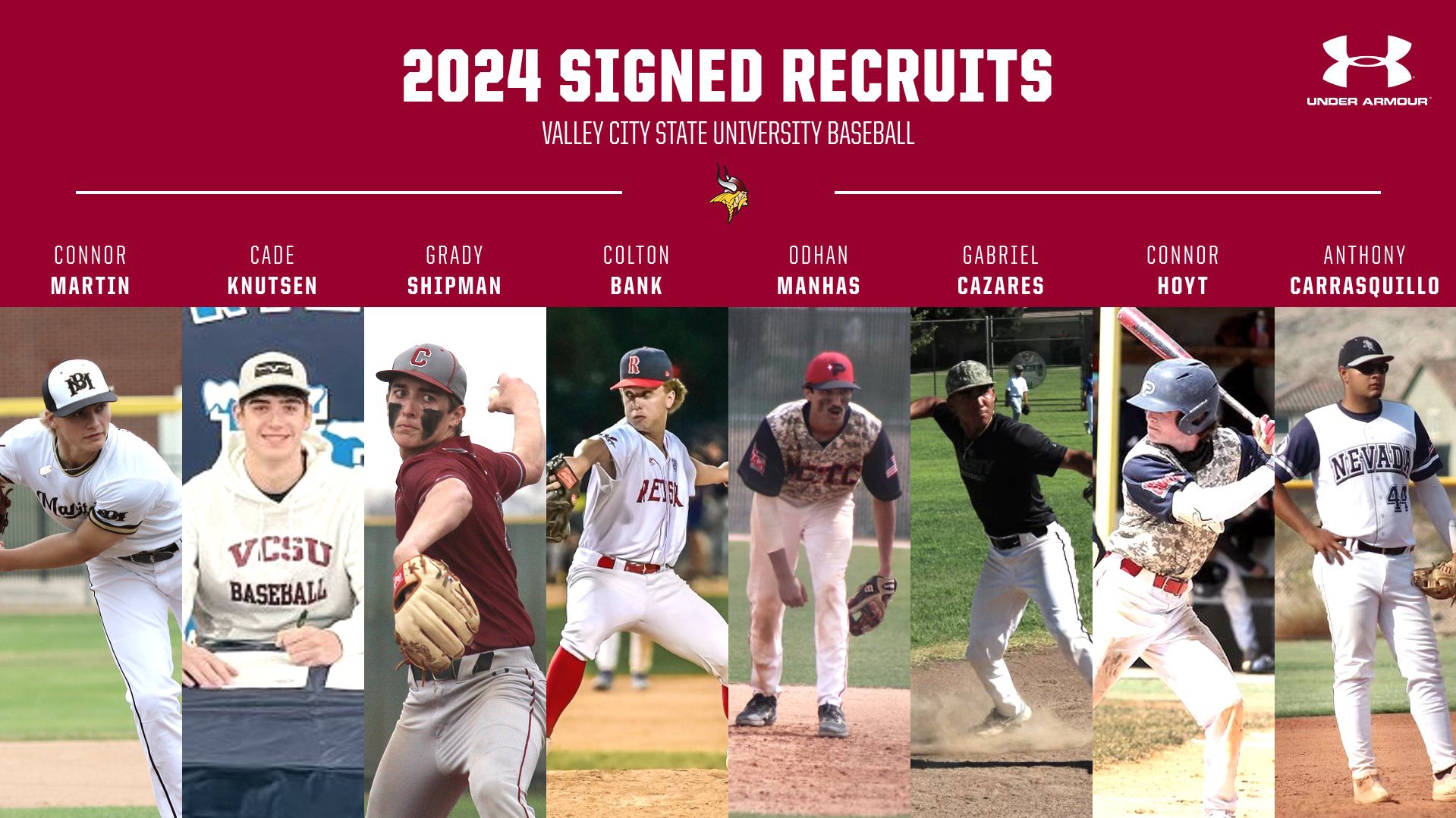 Viking Baseball announces 8 early signees for 2024-25 - Valley City ...
