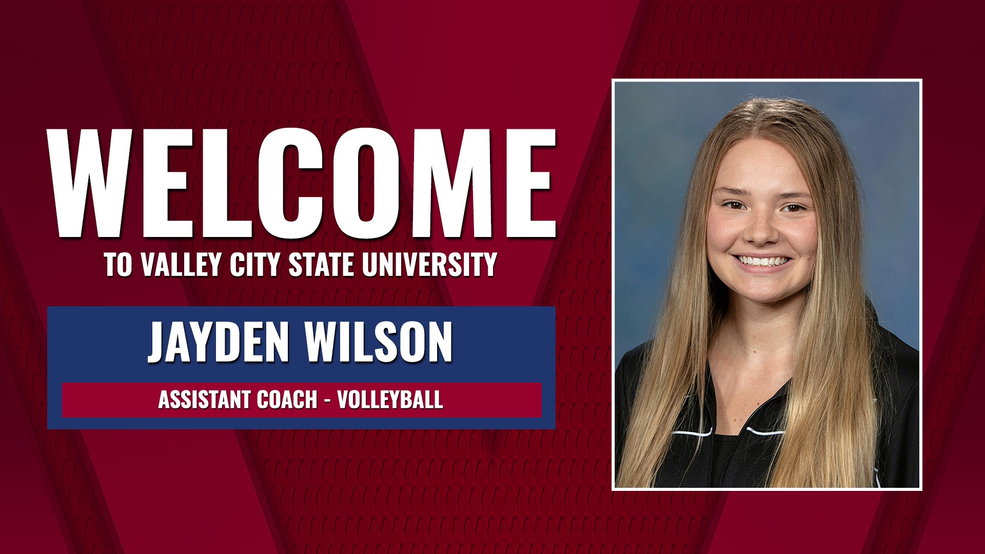 Jayden Wilson named assistant volleyball coach - Valley City State University