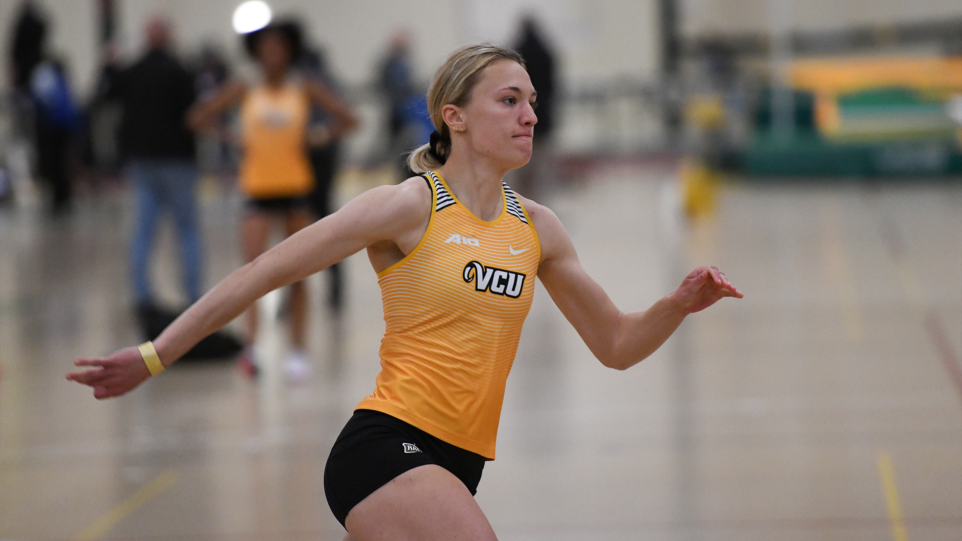HIGGINS SETS SCHOOL RECORD ON DAY ONE OF ATLANTIC 10 INDOOR ...