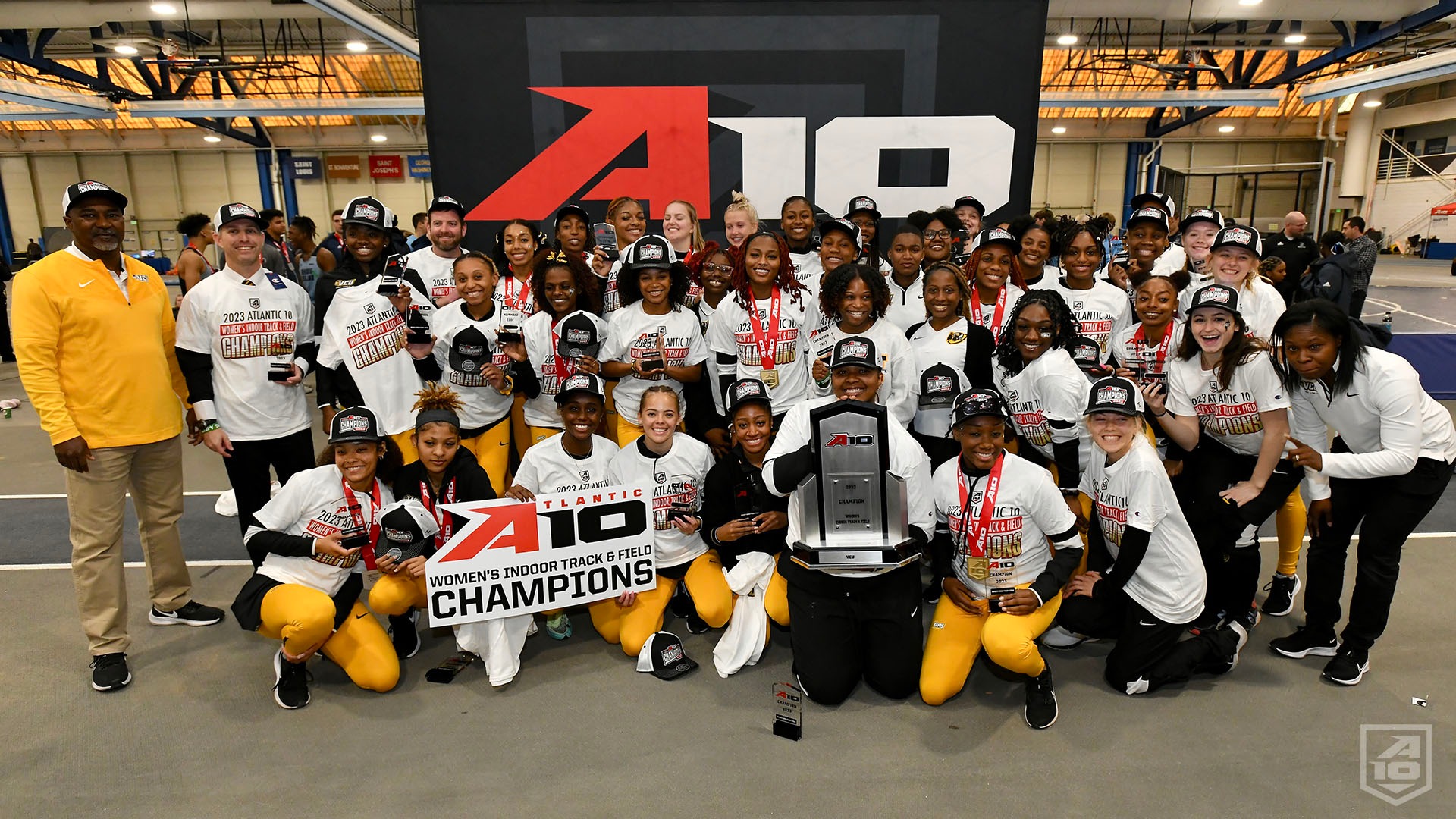 VCU WOMEN REPEAT AS ATLANTIC 10 INDOOR TRACK & FIELD CHAMPIONS - Virginia Commonwealth University