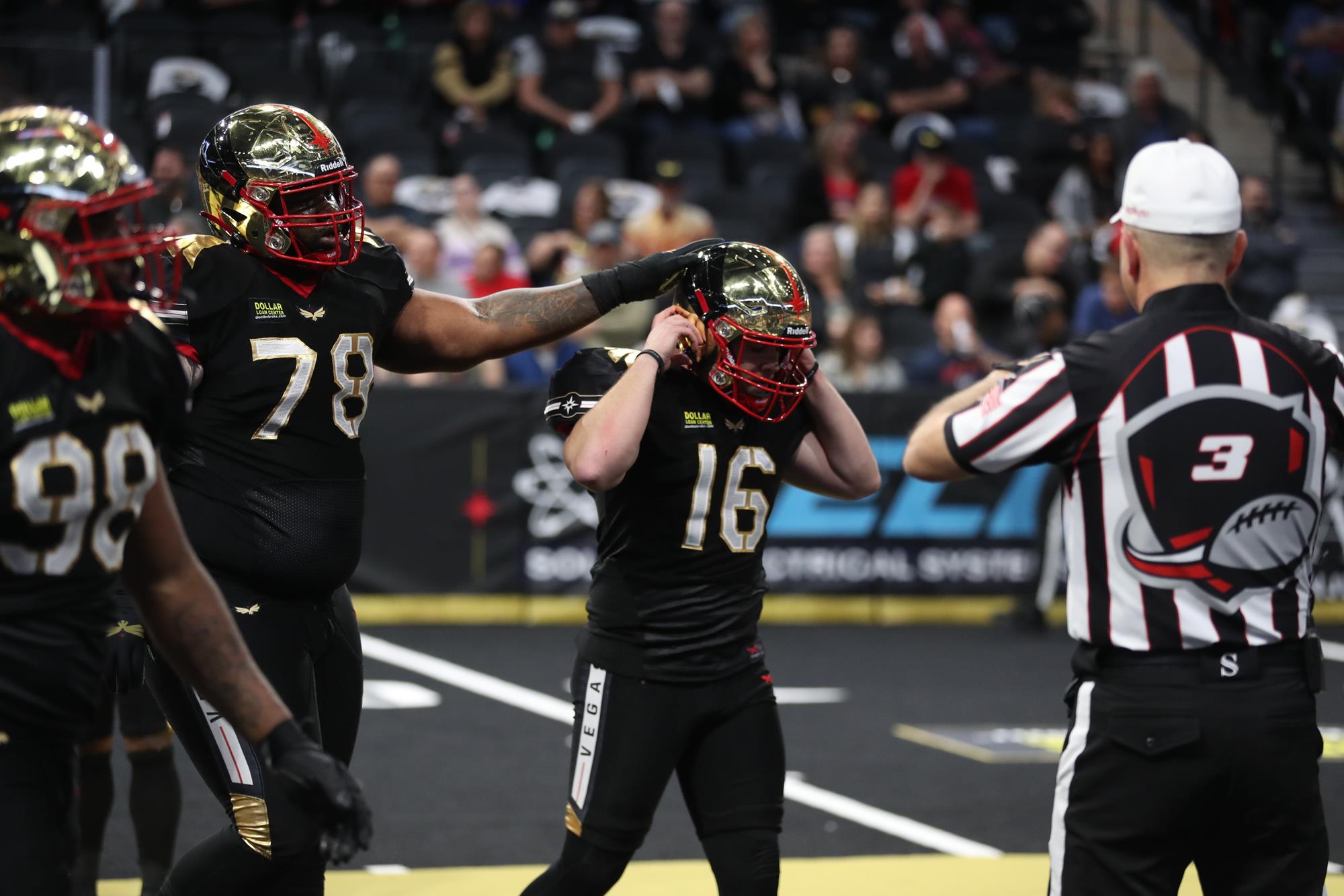 KNIGHT HAWKS VICTORIOUS IN FRANCHISE DEBUT - Vegas Knight Hawks