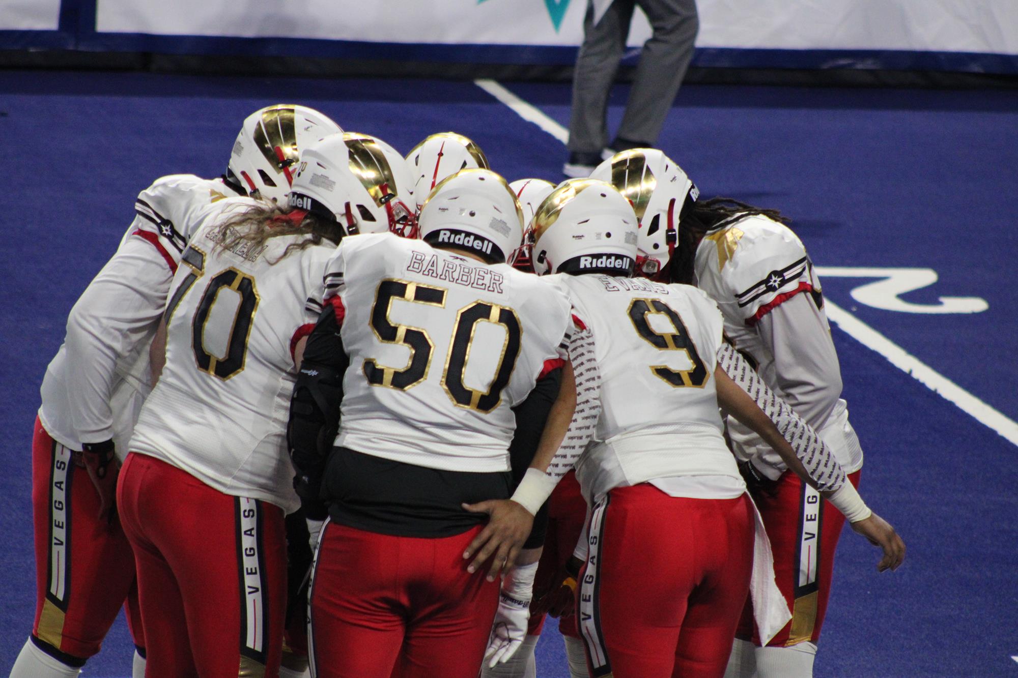 KNIGHT HAWKS TAKE DOWN MASSACHUSETTS, 46-44 - Vegas Knight Hawks