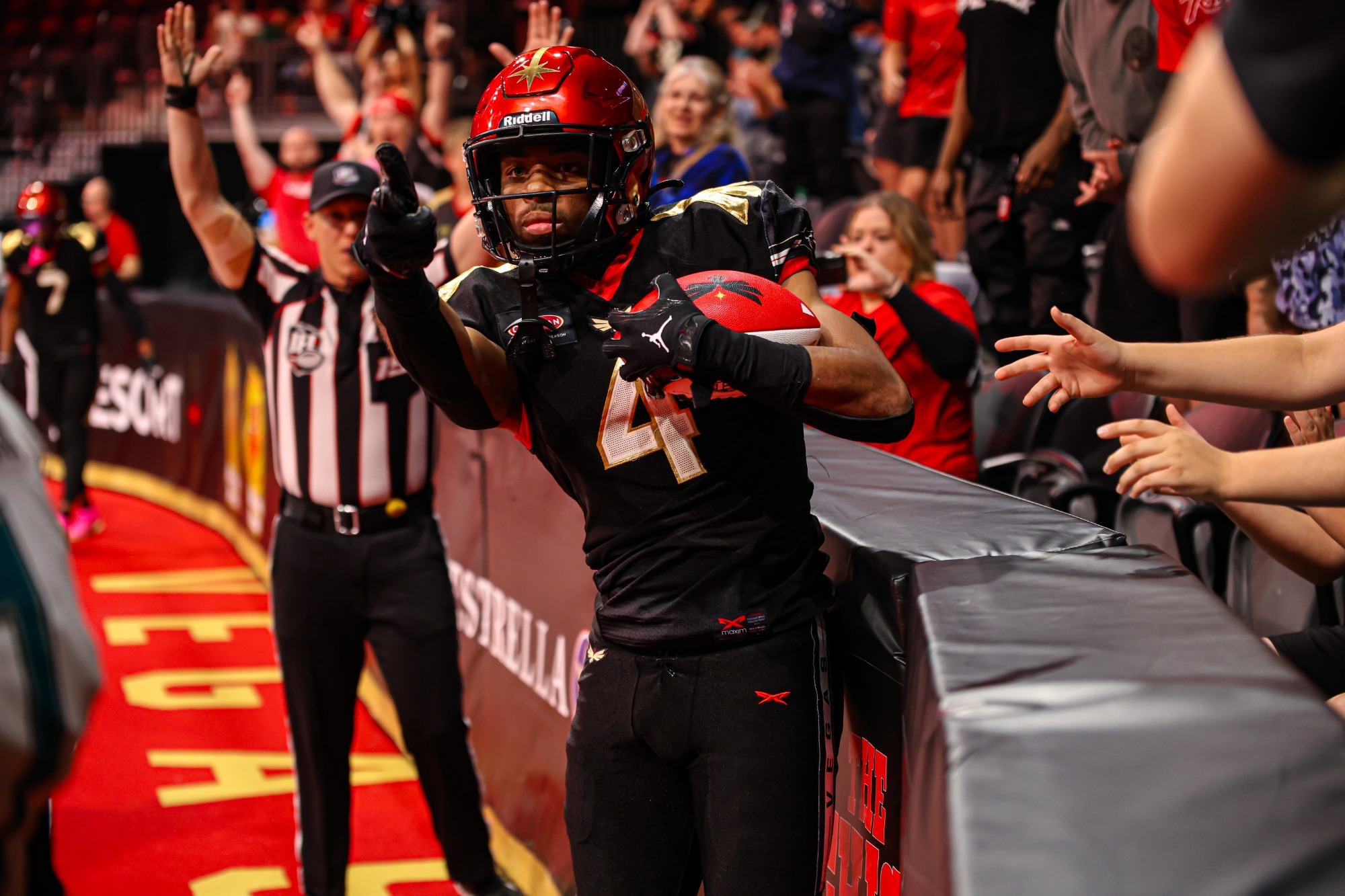 WEEK 8: VEGAS KNIGHT HAWKS AT BAY AREA PANTHERS - Vegas Knight Hawks