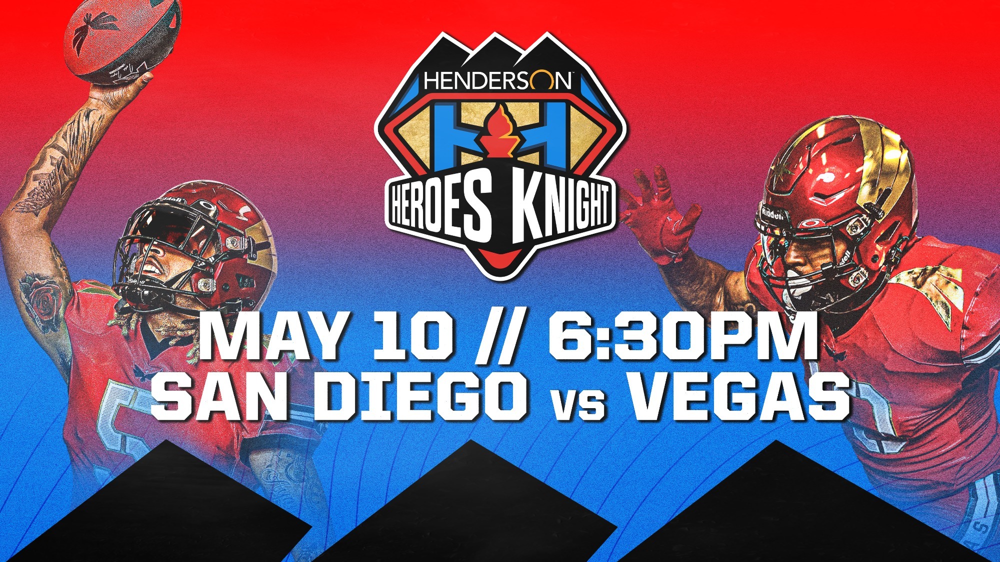 VEGAS KNIGHT HAWKS ANNOUNCE PLANS FOR HENDERSON HEROES KNIGHT IN ...