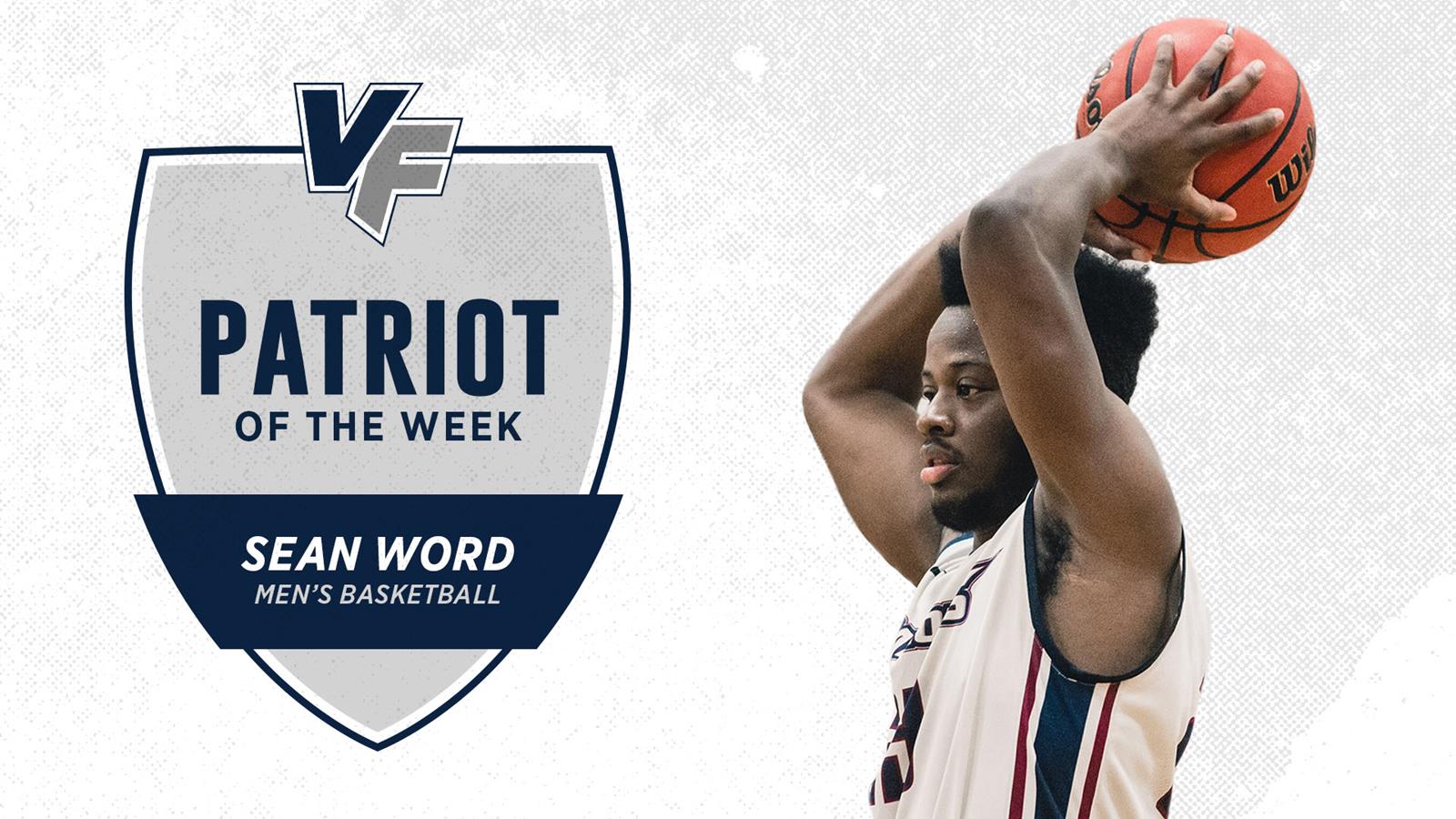 Sean Word Earns Player of the Week Honors - University of Valley Forge ...