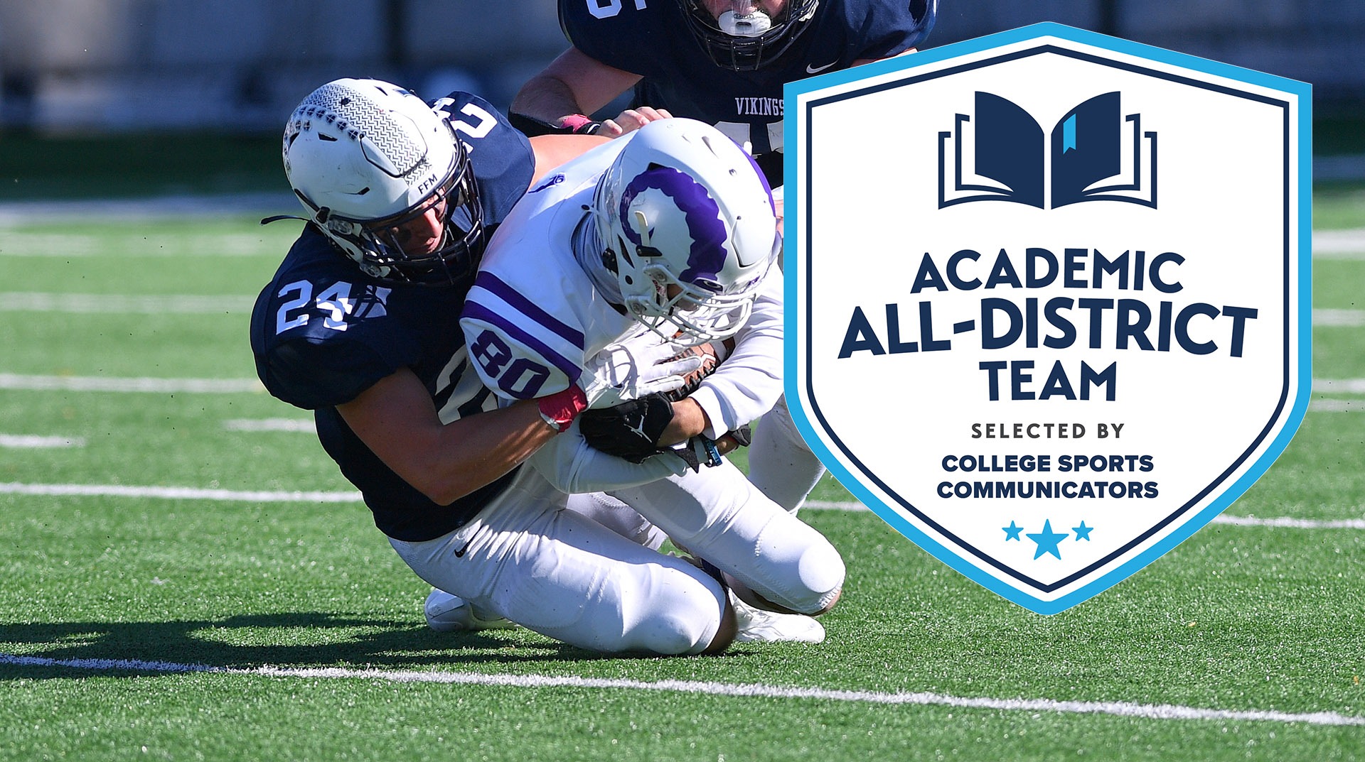 Five Vikings earn Academic All-District honors - Lawrence University