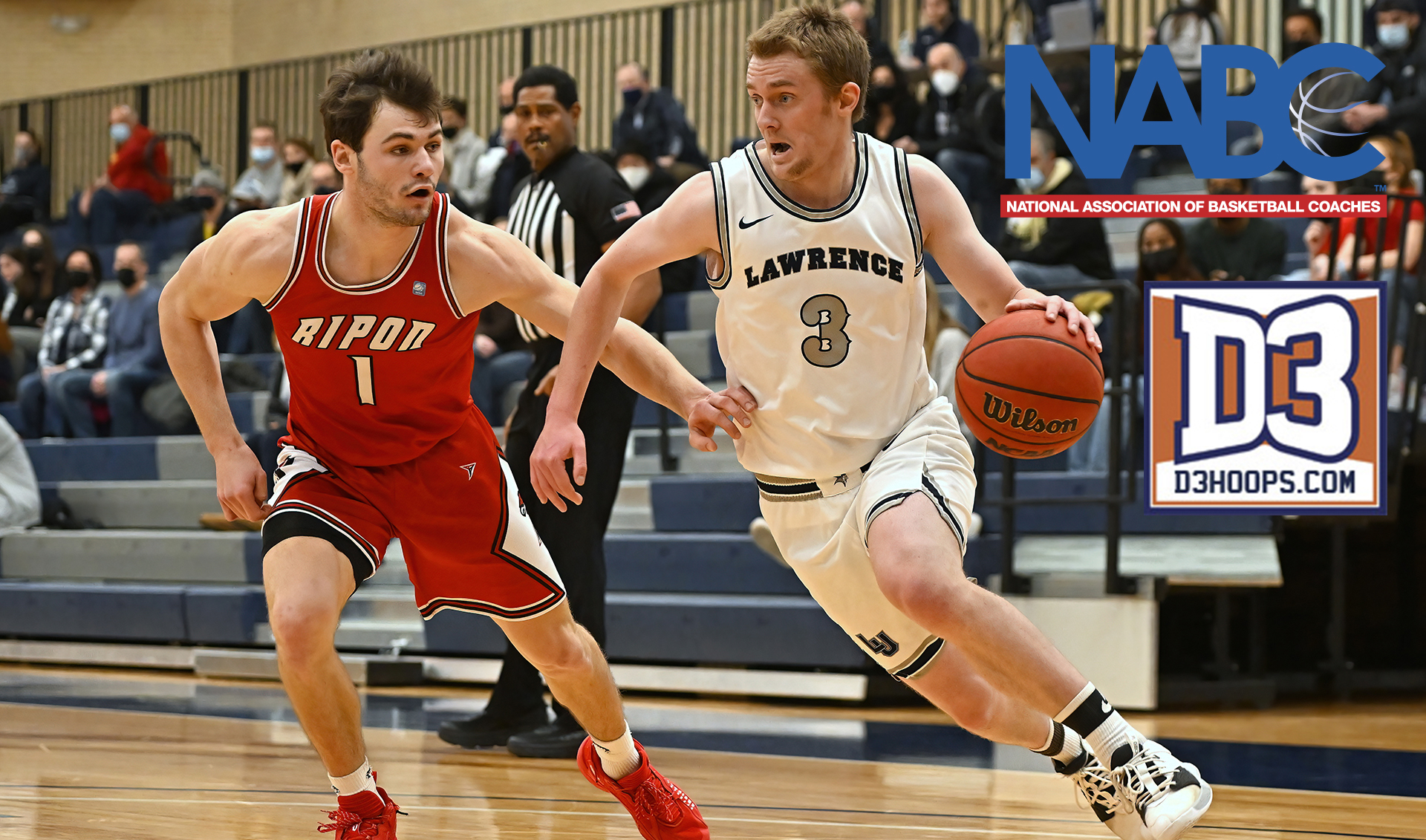 Sendell named to NABC, D3hoops all-region teams - Lawrence University