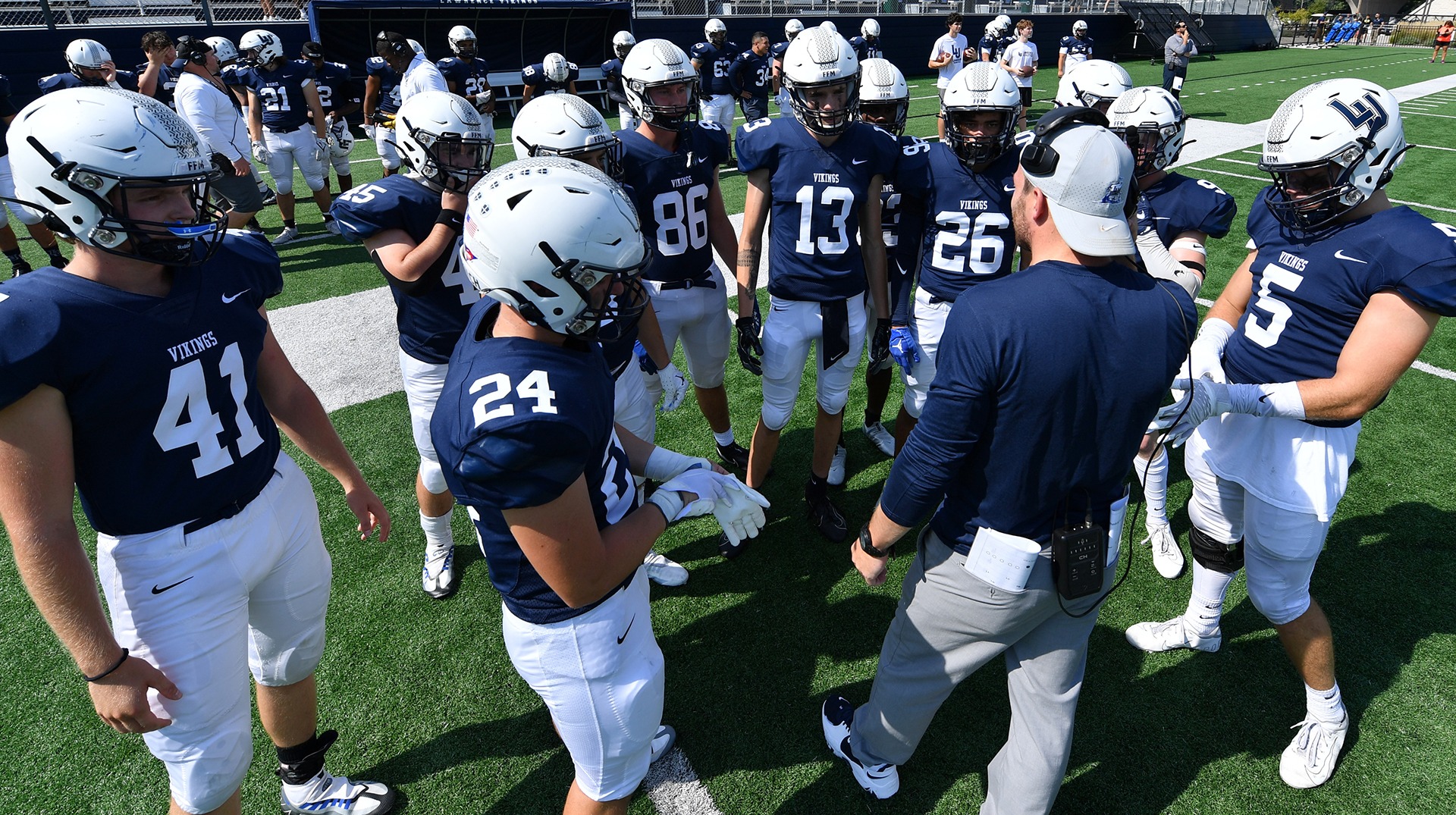 Lawrence to host multiple football camps - Lawrence University