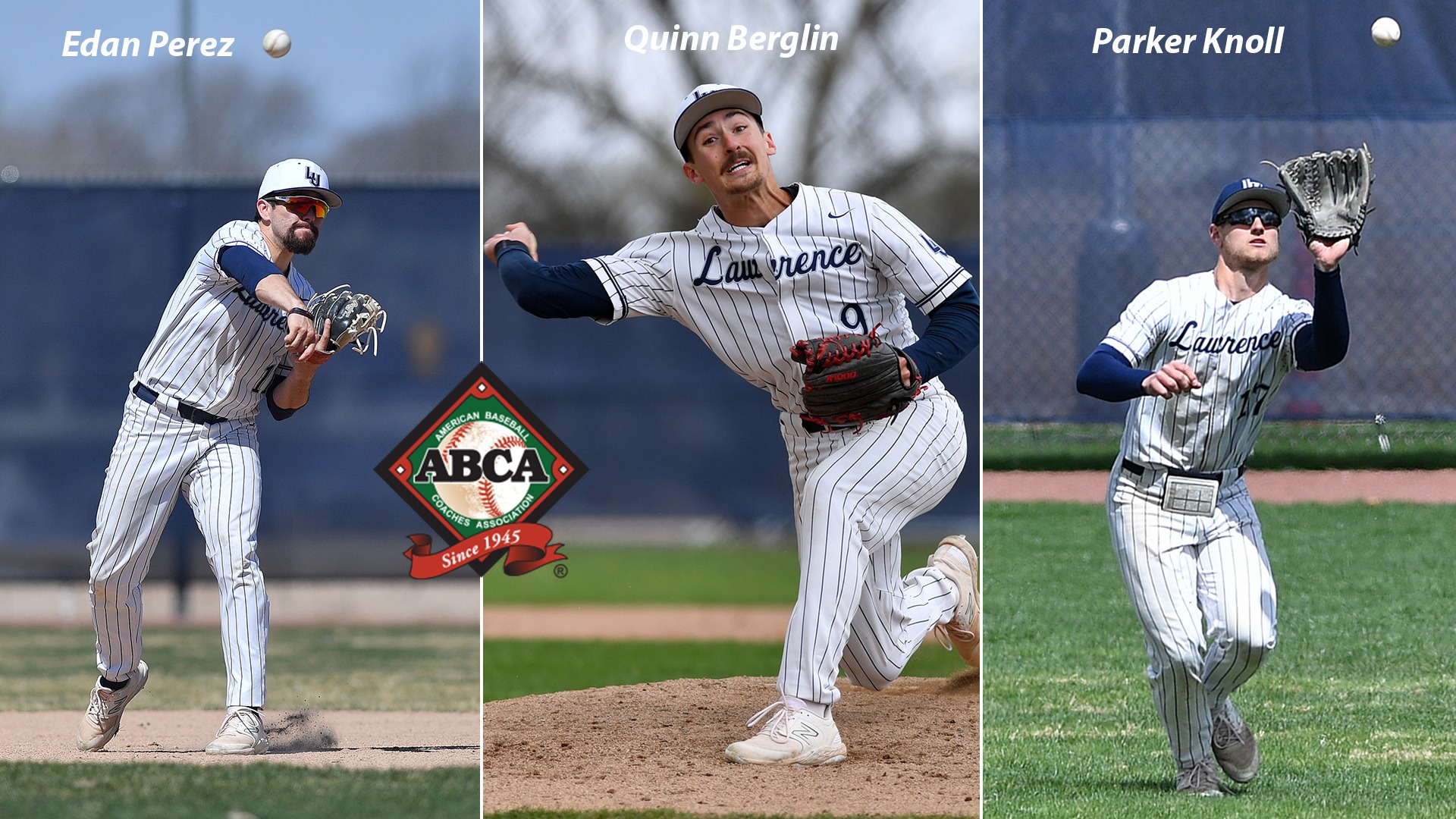 Three Vikings selected for ABCA all-region team - Lawrence University