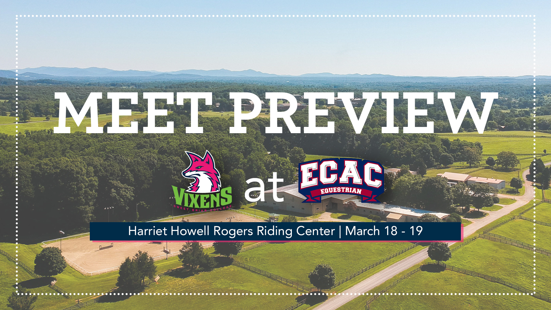 NCEA Hosts ECAC Conference Championship as No. 1 Seed - Sweet Briar College
