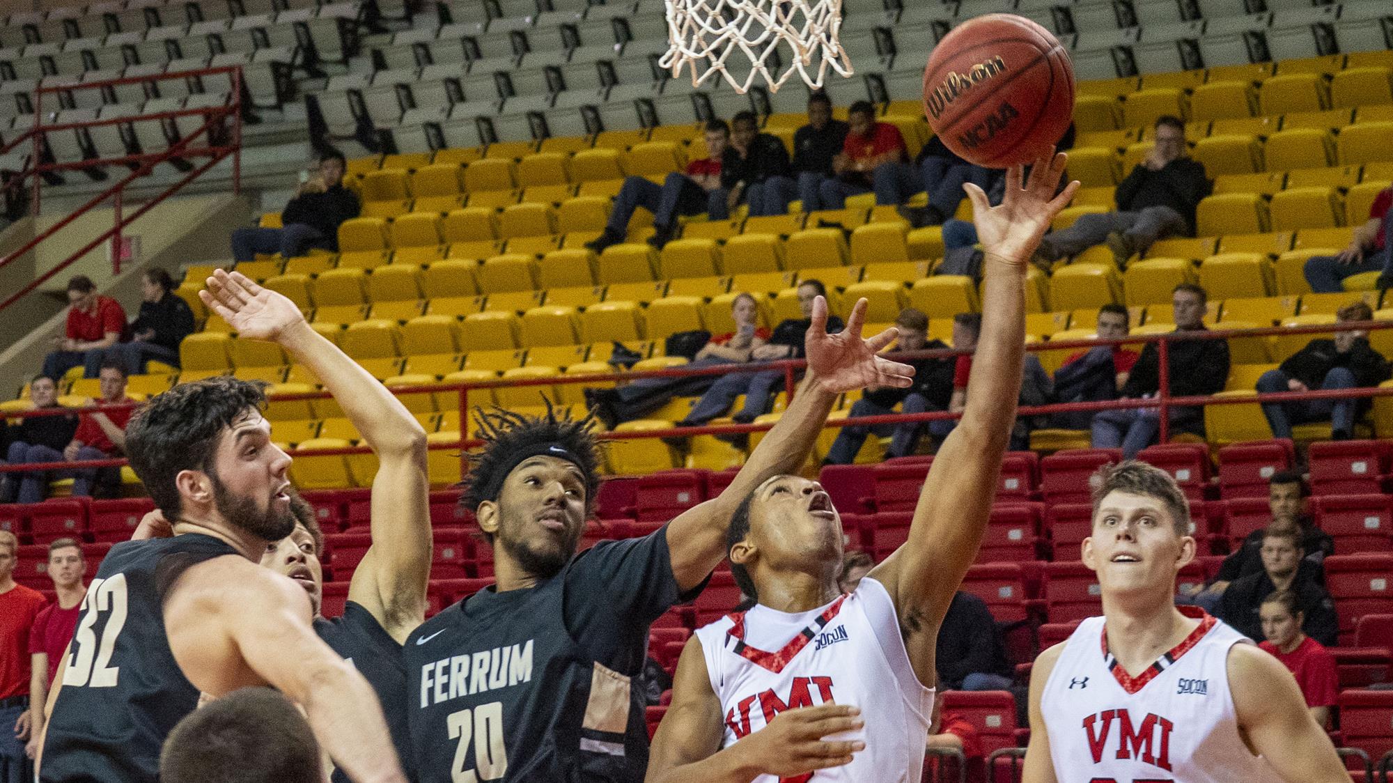 VMI Basketball Scores 78-60 Win Over Ferrum - Virginia Military Institute