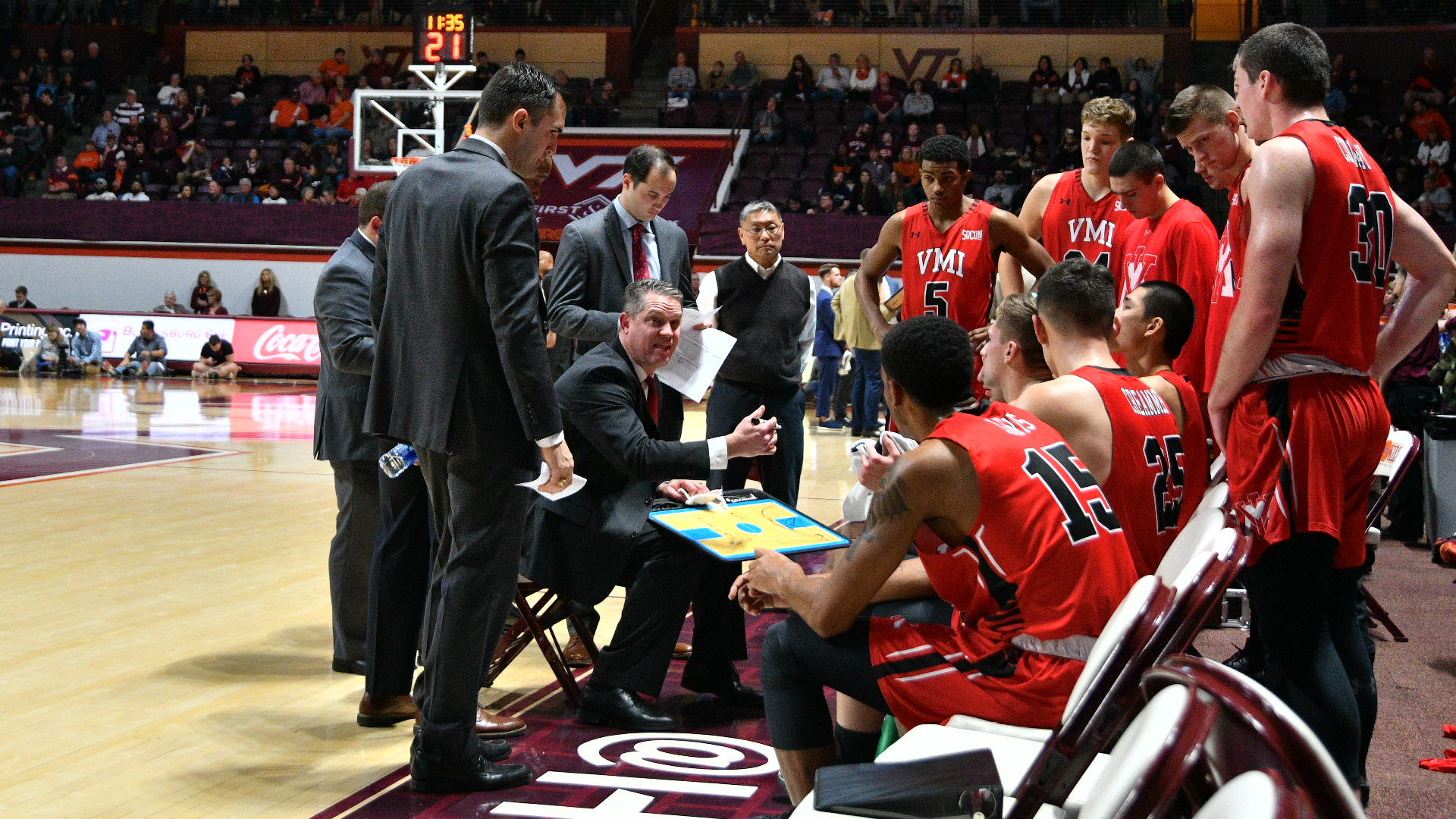 Jordan Richeson - 2019-20 - Men's Basketball - Virginia Military Institute