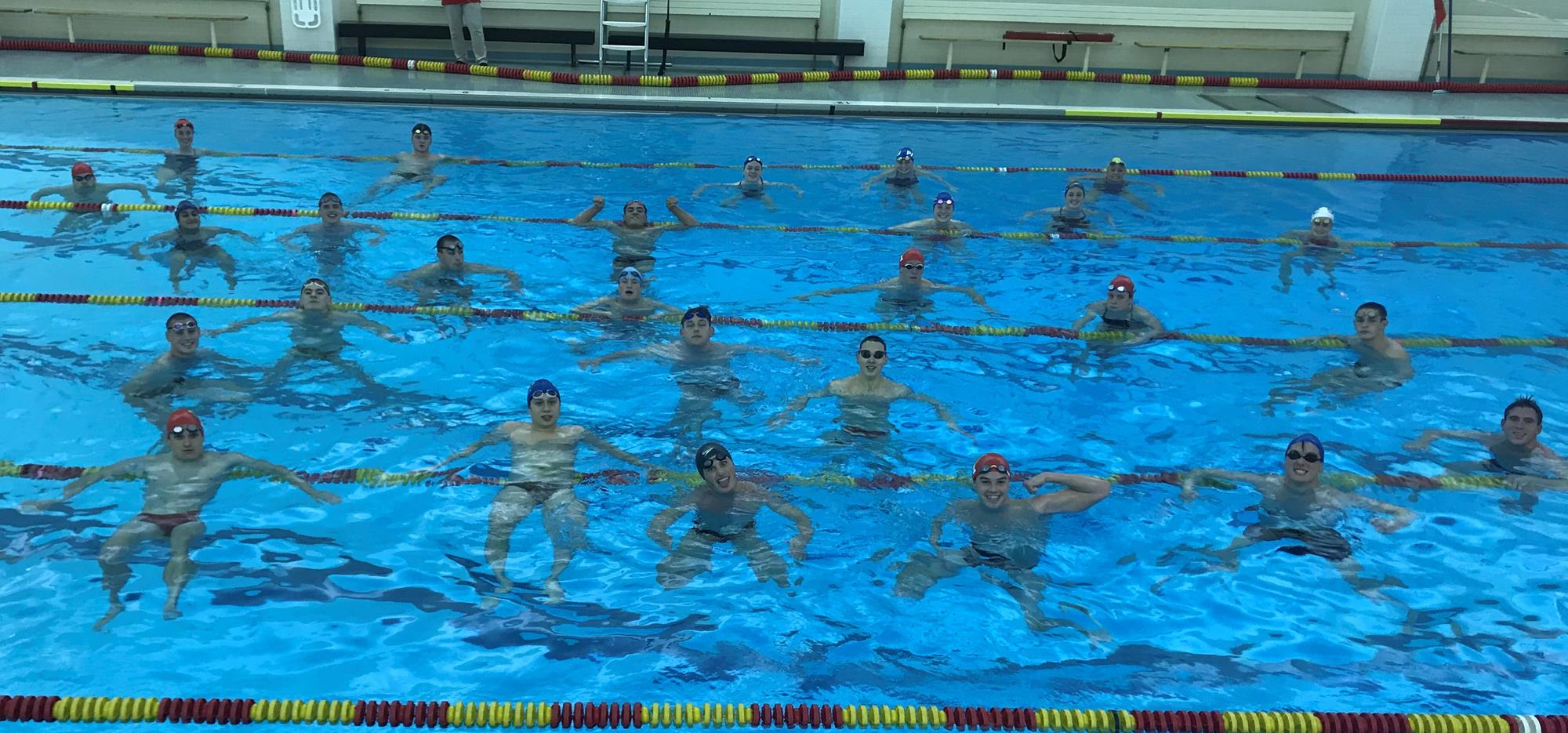 VMI Swim Teams Take Part in Hour of Power - Virginia Military Institute