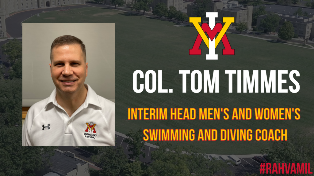 Tom Timmes Named VMI Interim Head Swim and Dive Coach - Virginia ...