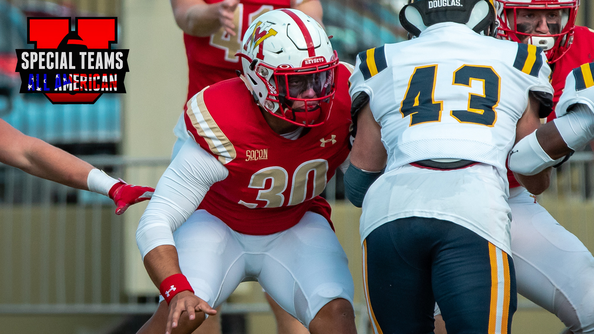 Soderholm named SpecialTeamsU All-American - Virginia Military Institute