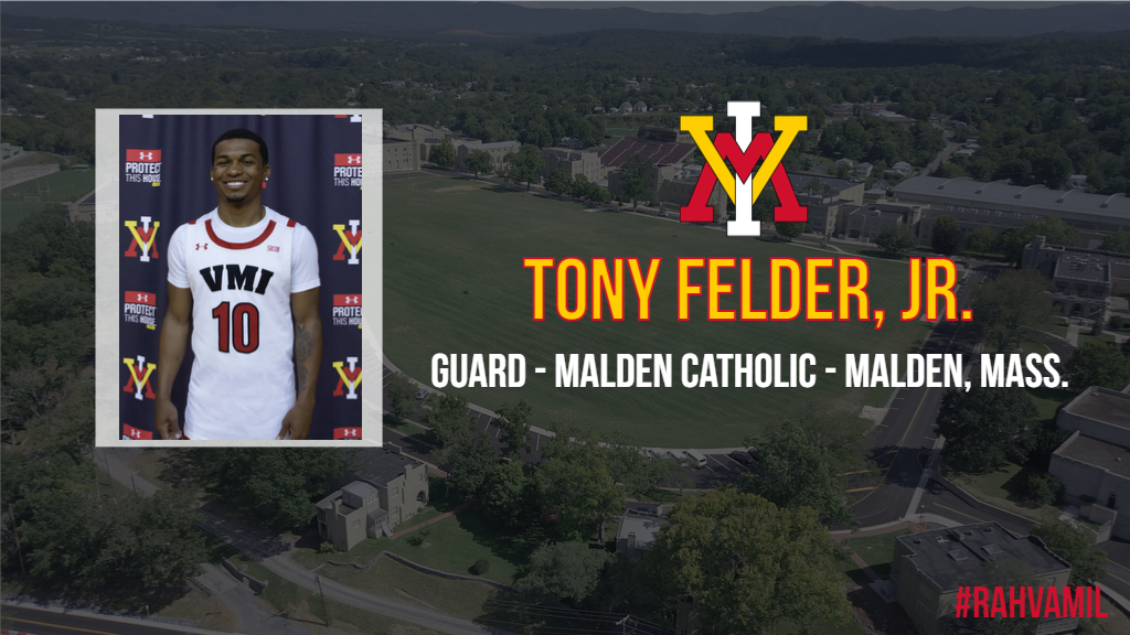 Tony Felder, Jr. Signs with VMI Basketball - Virginia Military Institute