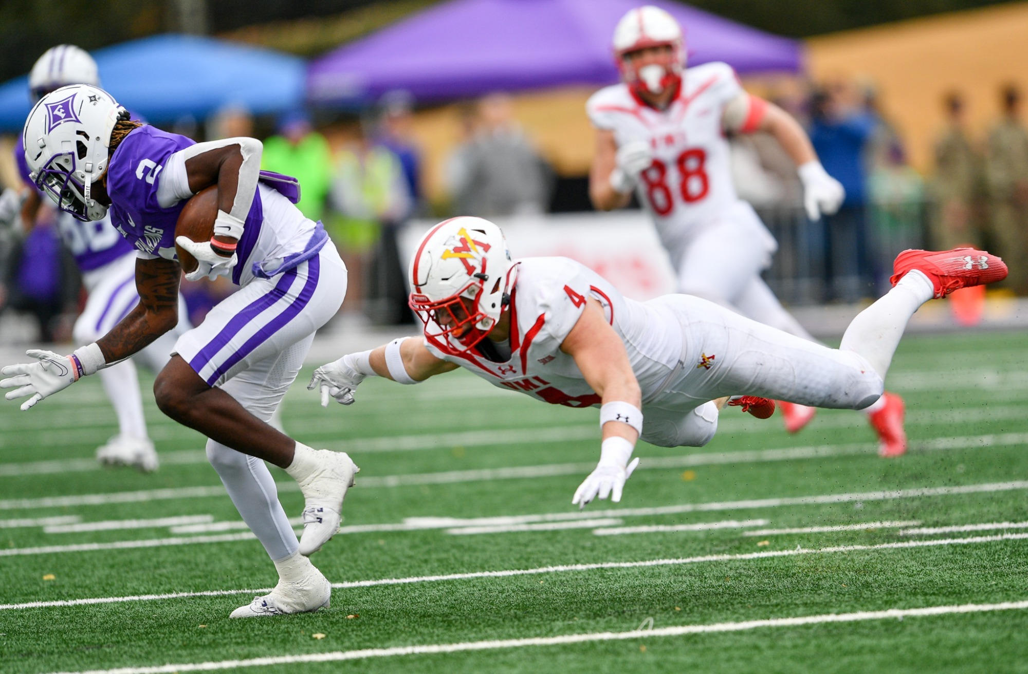 #2 Furman defeats VMI in final road game - Virginia Military Institute