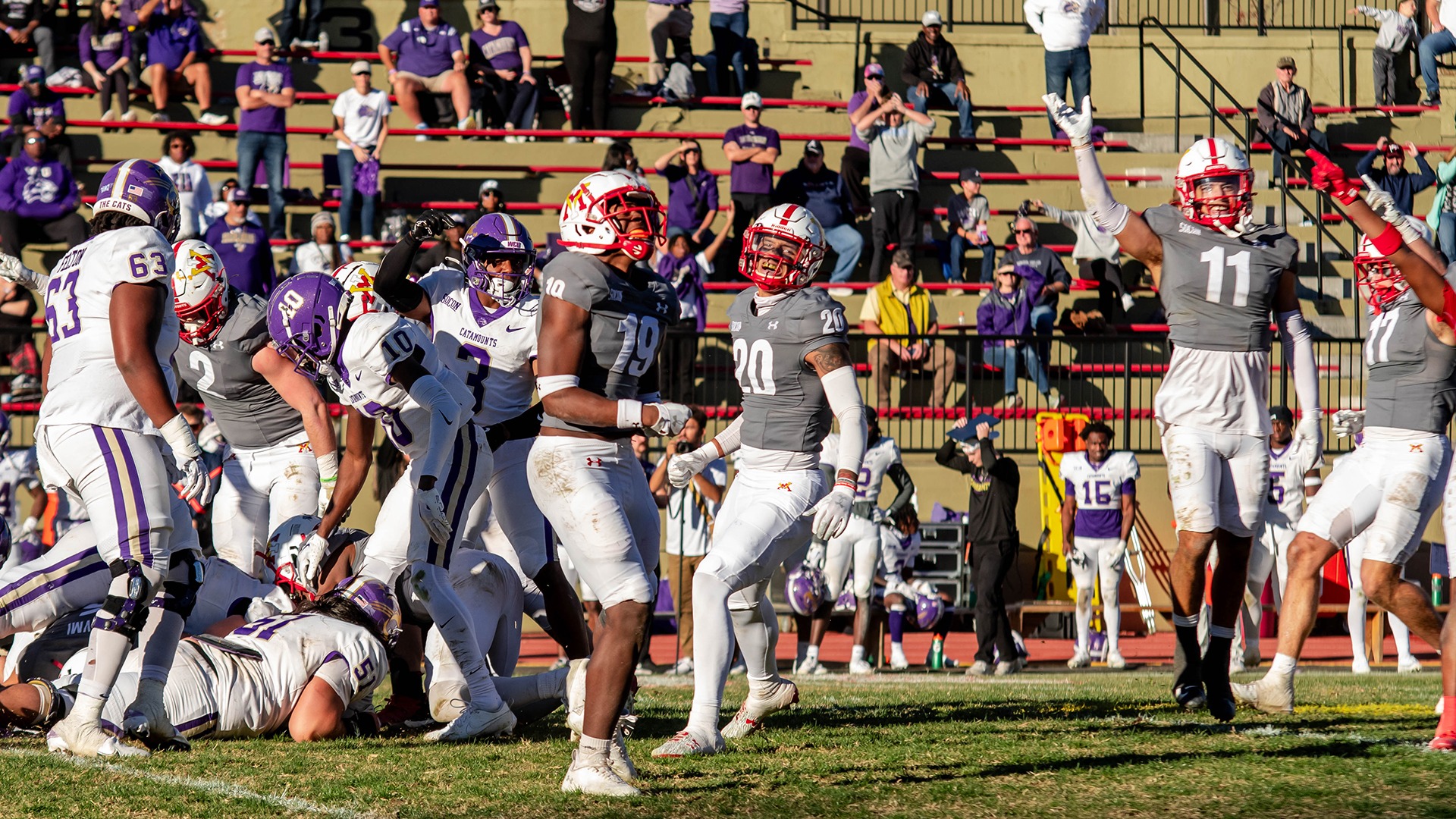 Rice rumbles for four touchdowns as VMI Football defeats No. 14 Western ...