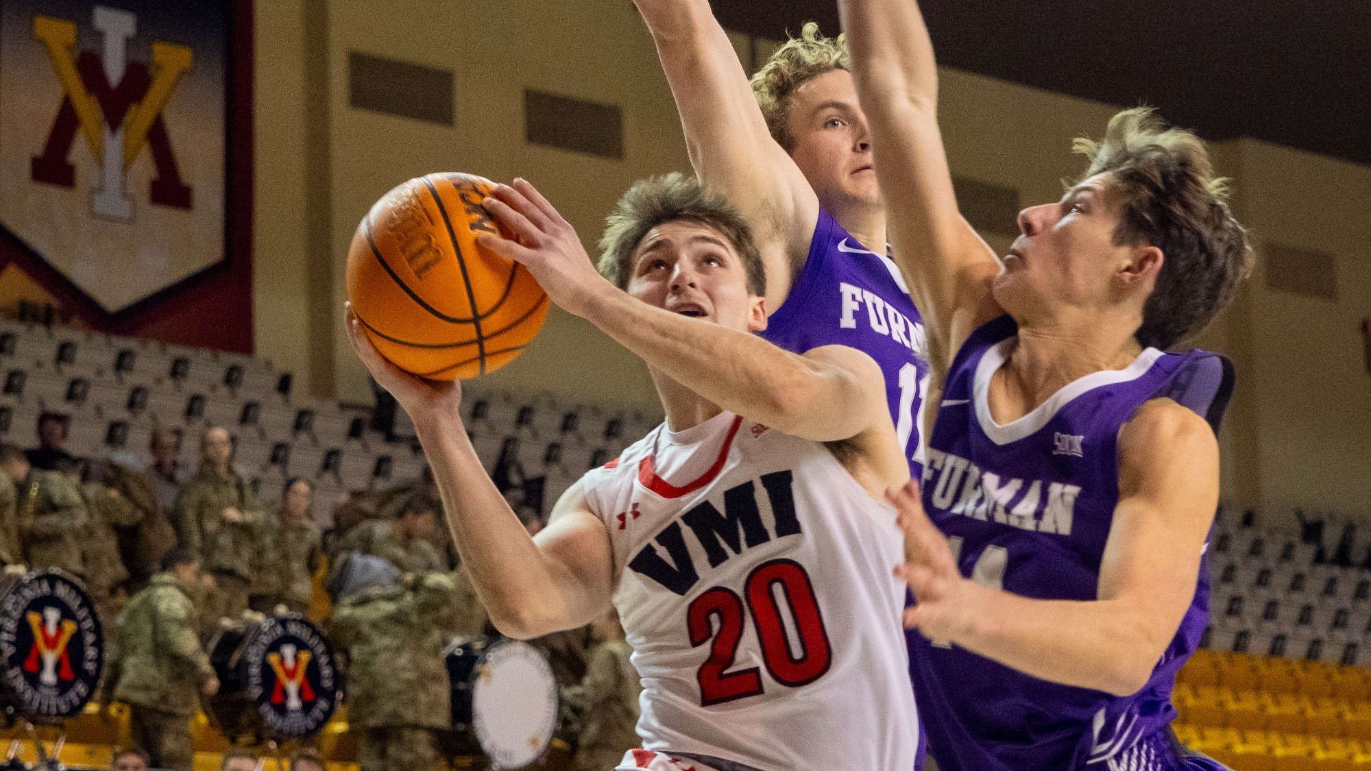 Keydets fall to Furman in return to Cameron Hall - Virginia Military ...