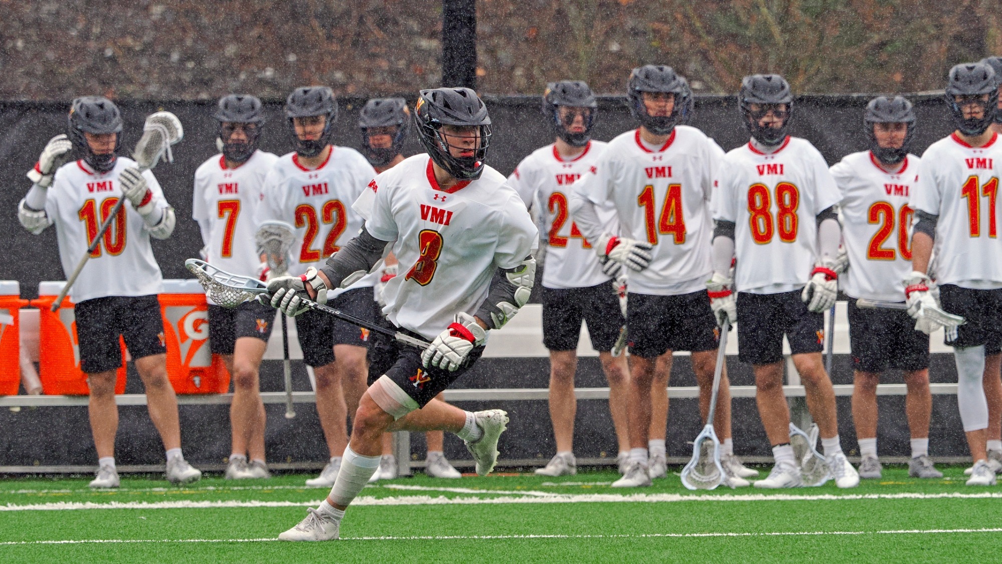 Tight defense lifts VMI to 12-8 win over The Mount - Virginia Military ...