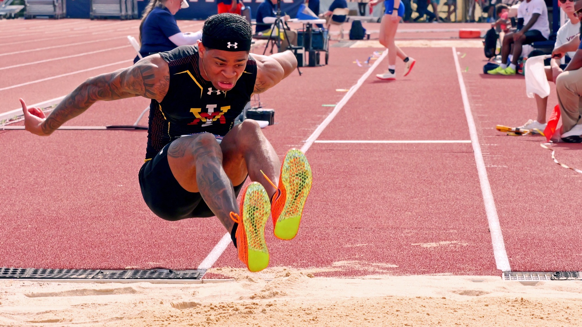 Midgett completes NCAA triple jump run - Virginia Military Institute