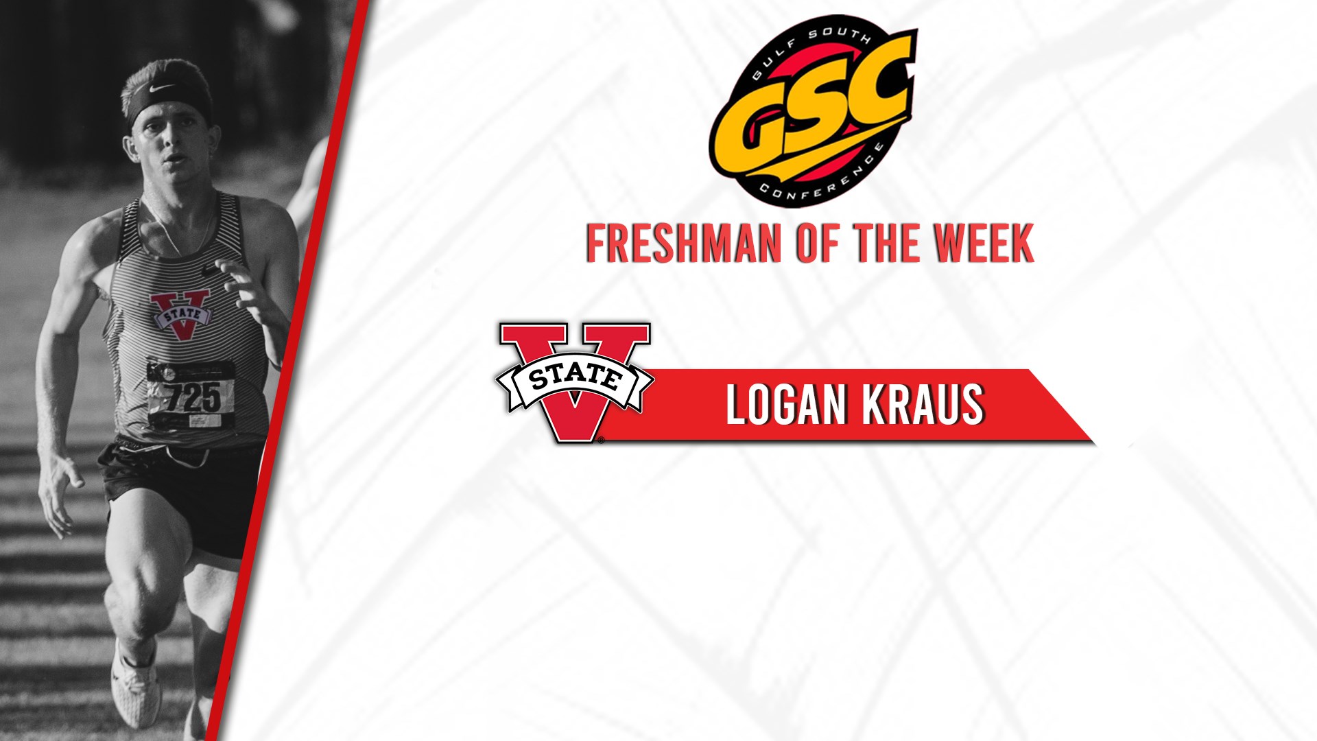 Logan Kraus - 2023 - Men's Cross Country - Valdosta State University Athletics